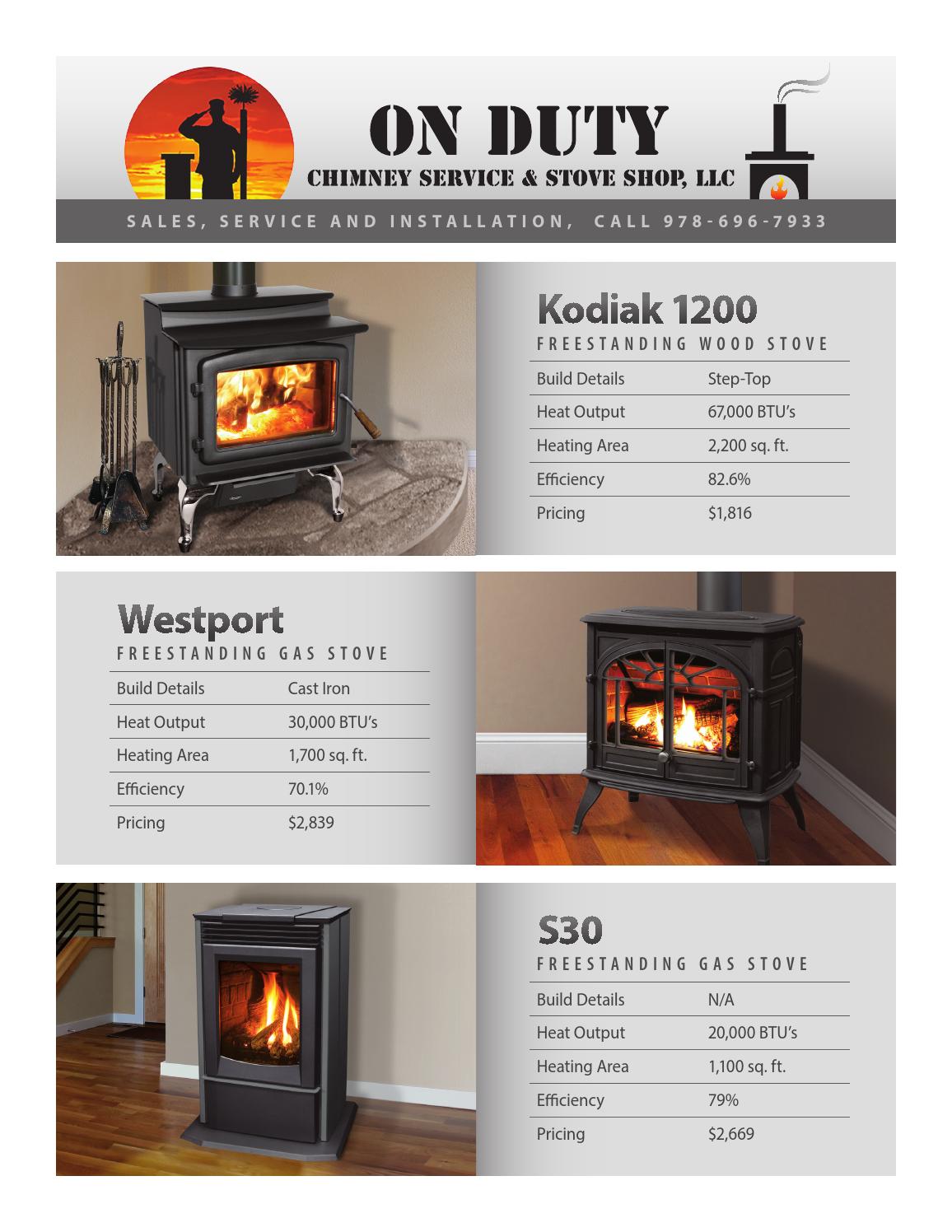 On Duty Chimney Service - Stove Flyer by Aubuchon Hardware - Issuu