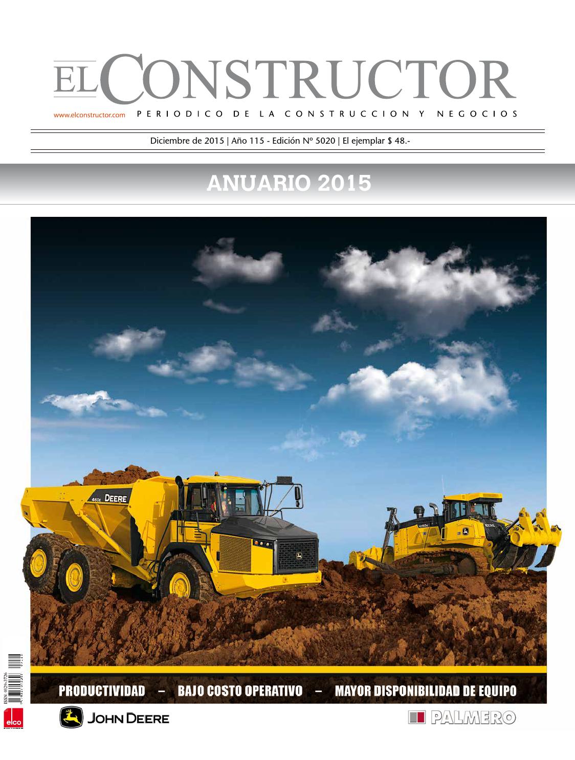 El Constructor Anuario 2015 by ELCO Editores - Issuu