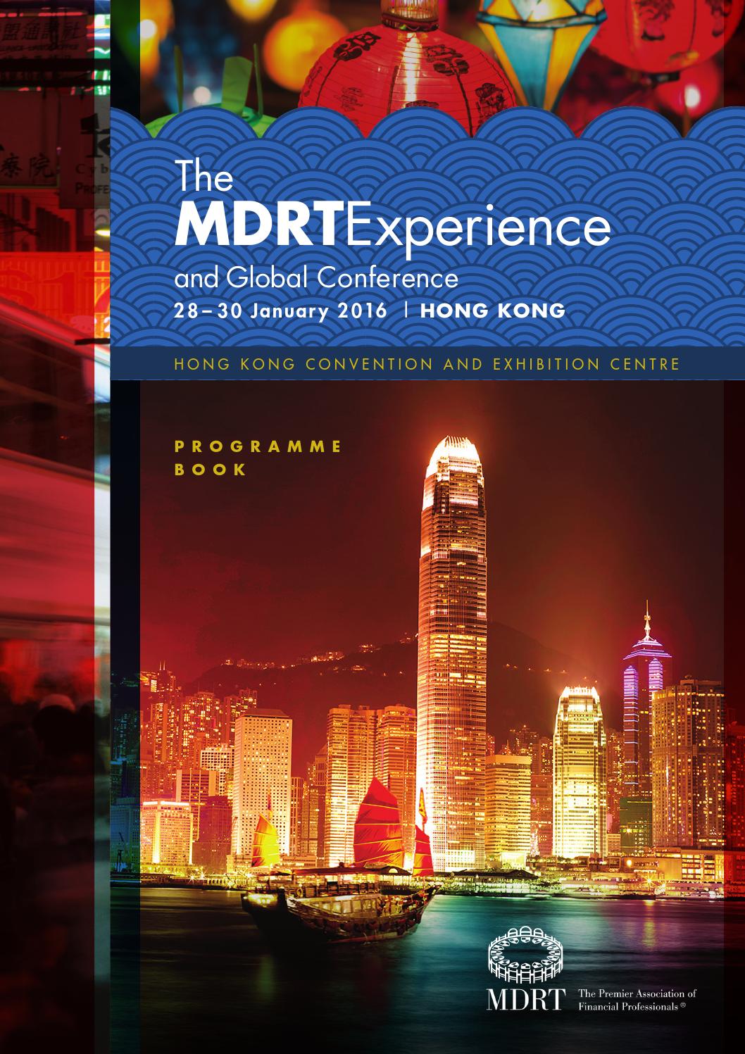MDRT Experience Programme Book 2016 By MDRT2018 Issuu