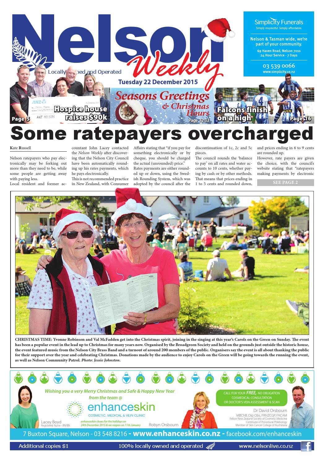 Dec 22 2015 nelson weekly 24pgs web by Top South Media - Issuu