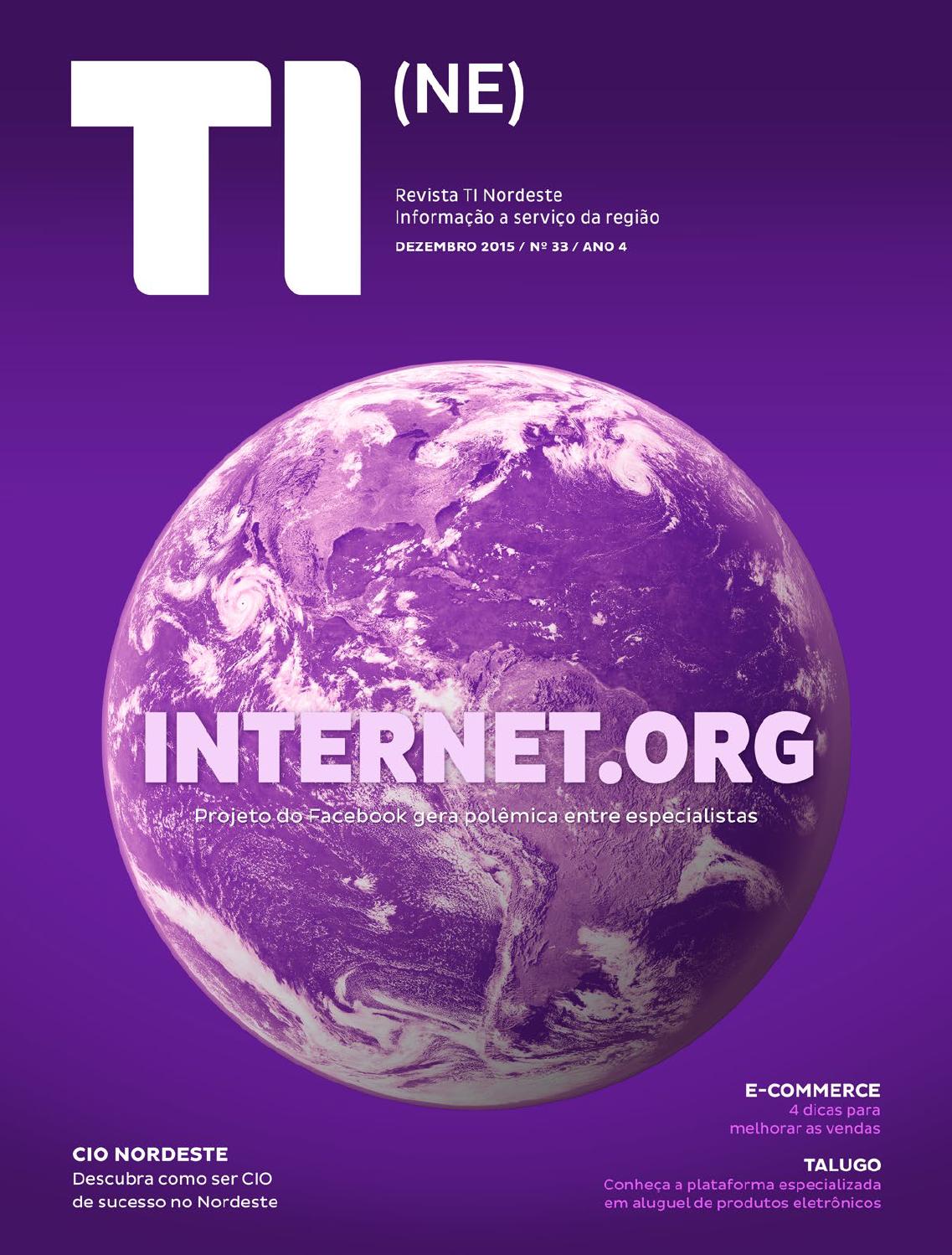 Revista TI (NE) Ed 33 - dez/2015 by TI Nordeste Mídias e Eventos Ltda ...