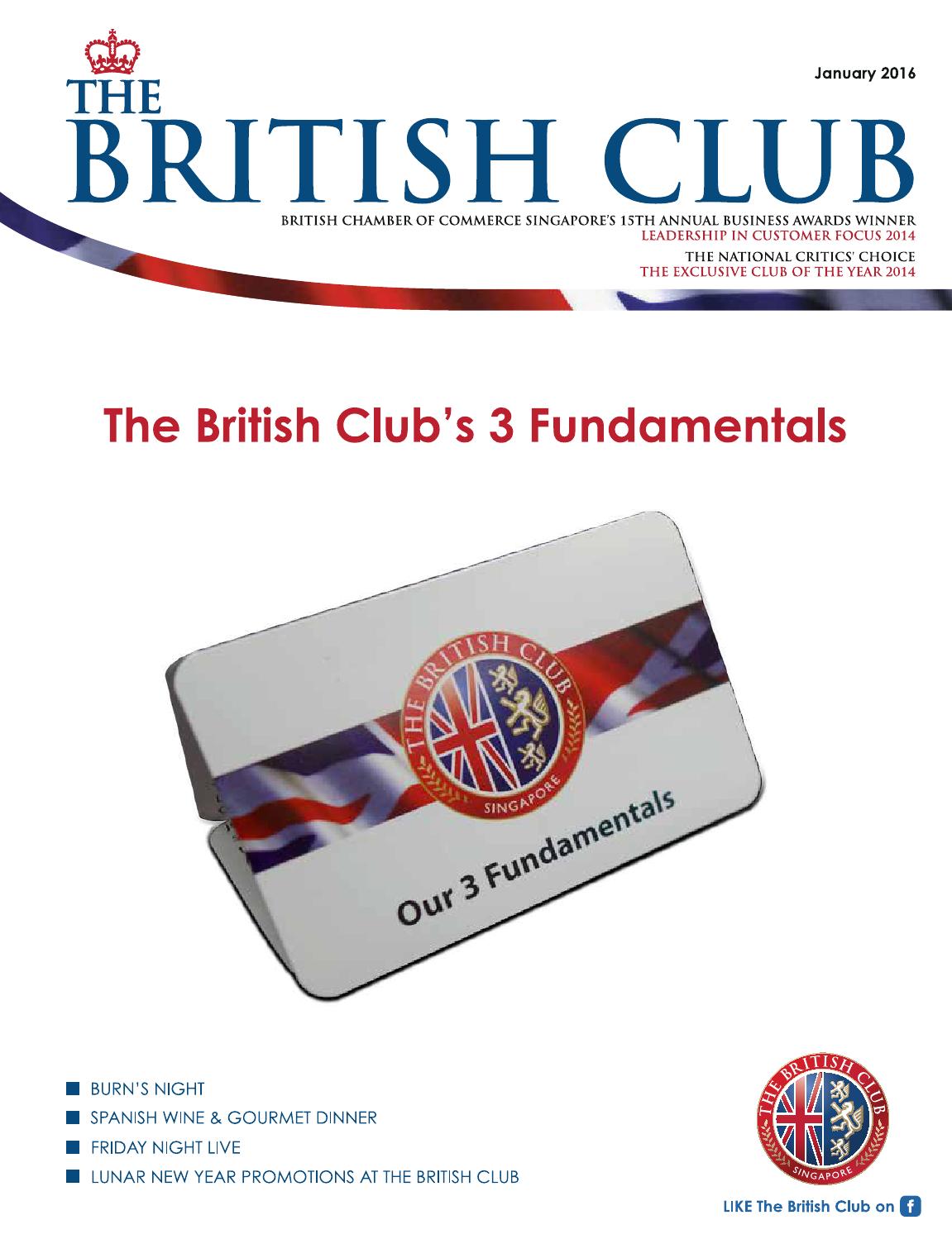 January 2016 by The British Club - Issuu