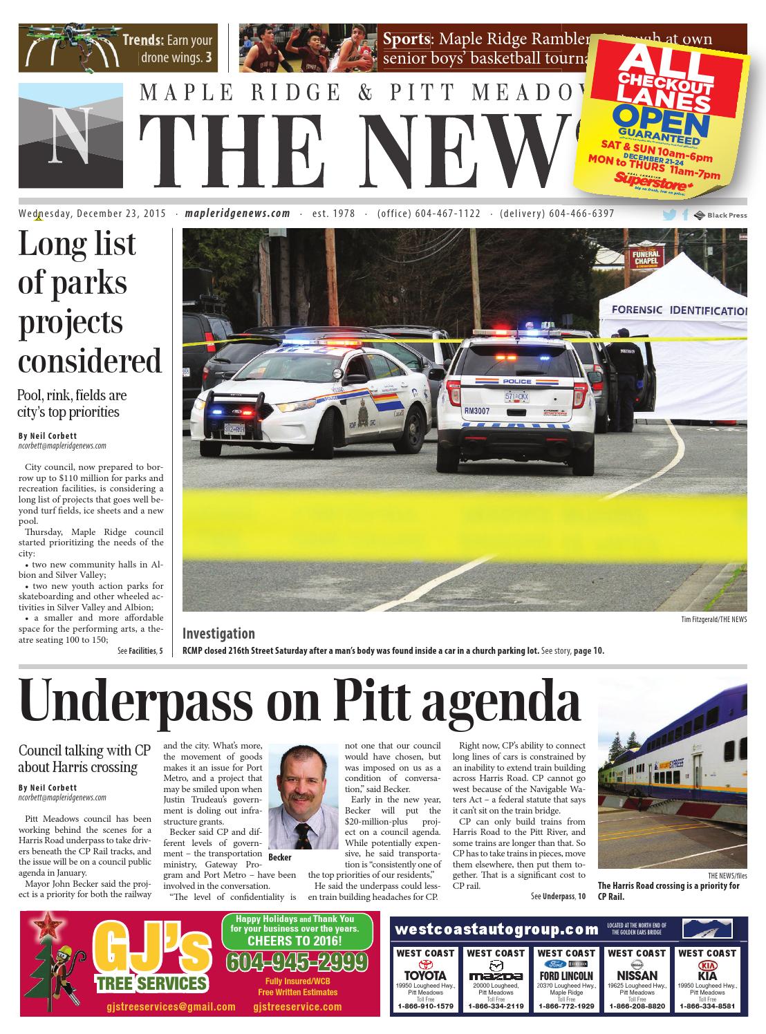 Maple Ridge News, December 23, 2015 by Black Press Media Group - Issuu