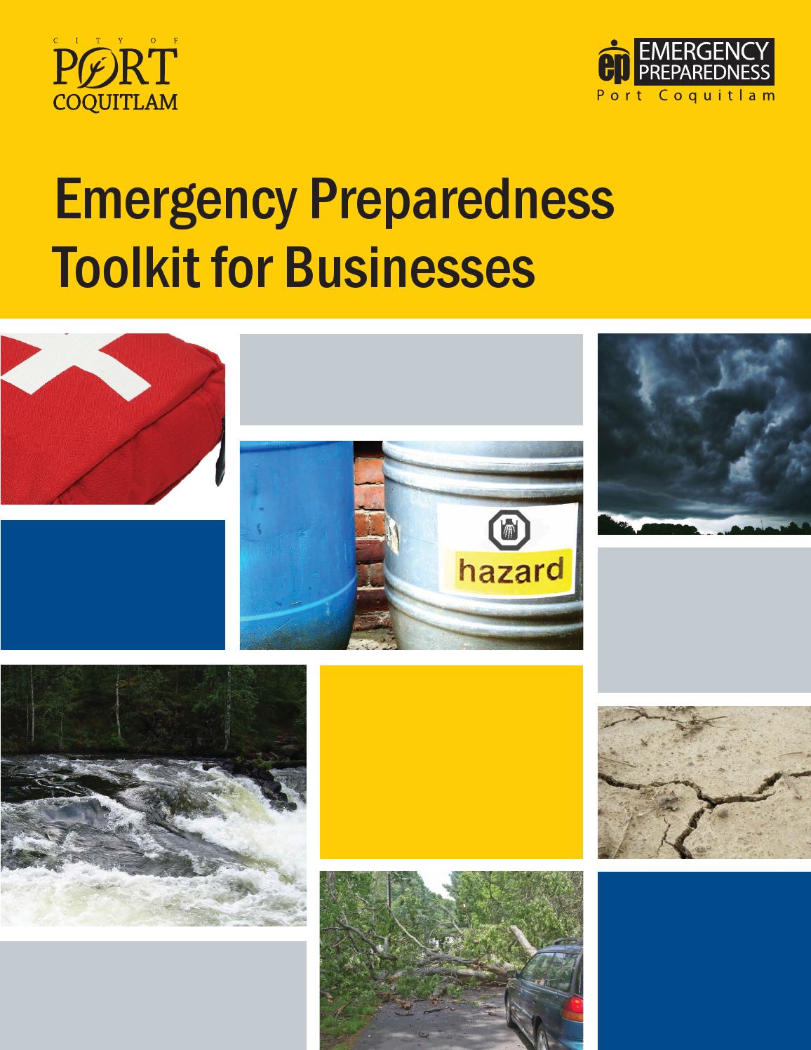 Emergency Preparedness Toolkit for Businesses by City of Port Coquitlam ...