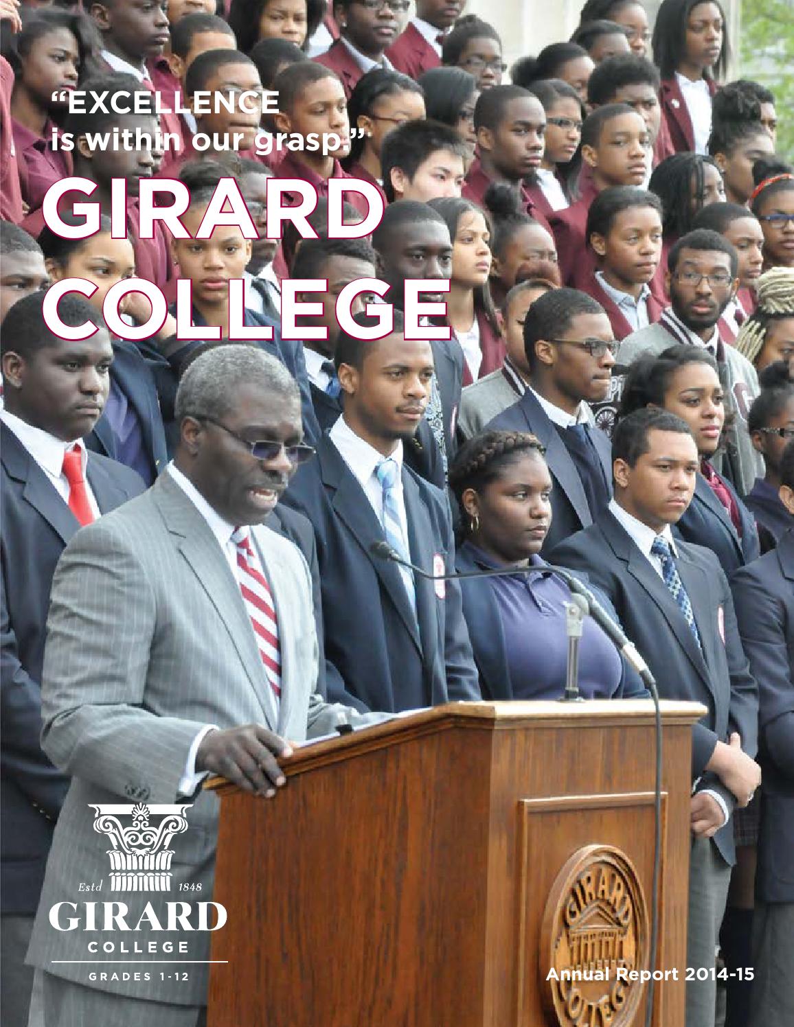 Girard College Annual Report 2014-2015 by Girard College - Issuu