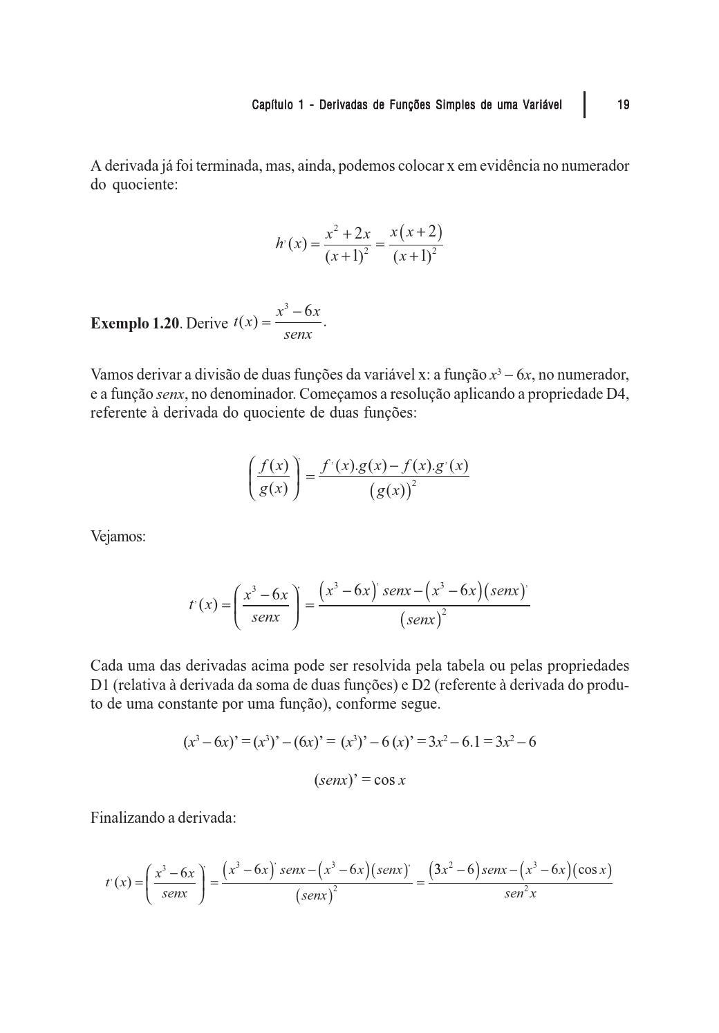 Como resolver derivadas e integrais mais de 150 exercícios resolvidos ...