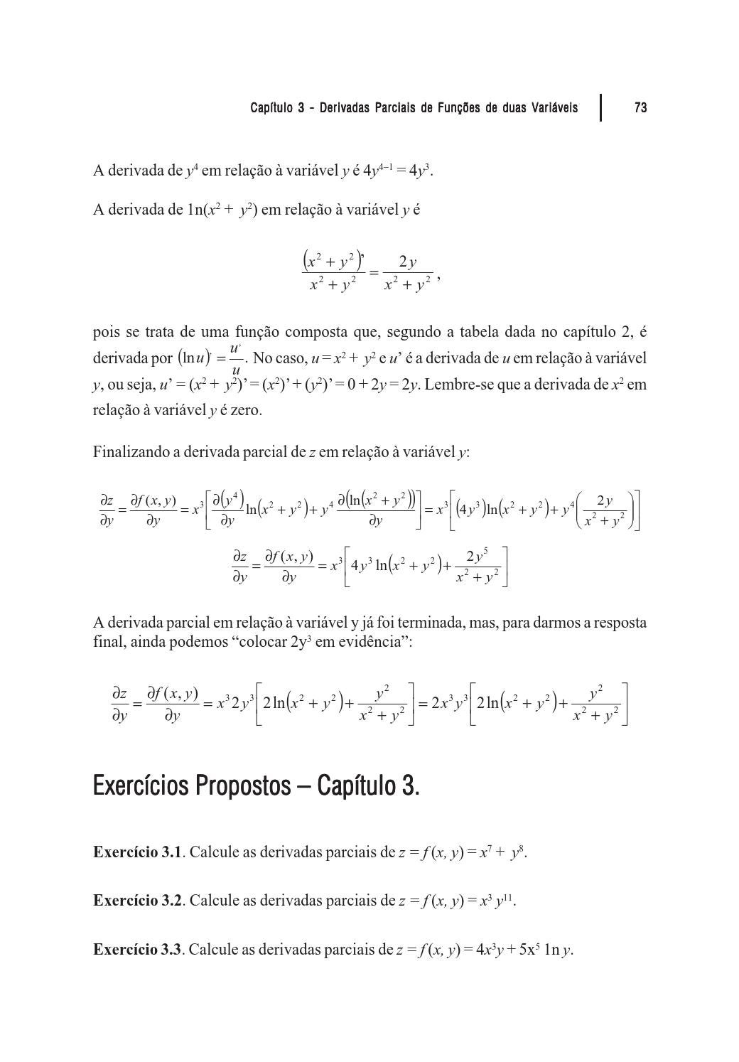 Como resolver derivadas e integrais mais de 150 exercícios resolvidos ...