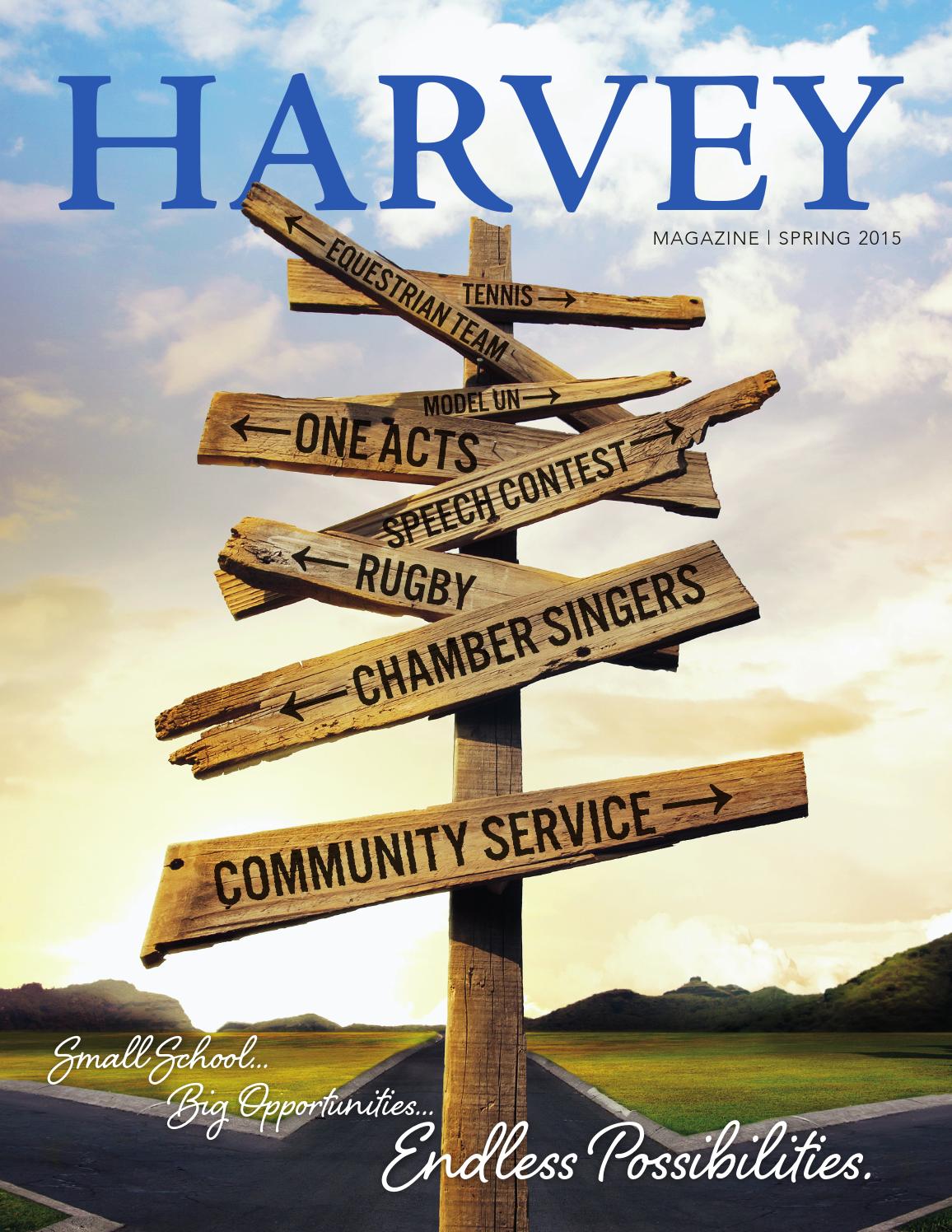The Harvey School Magazine Spring 2015 by Good Design - Issuu