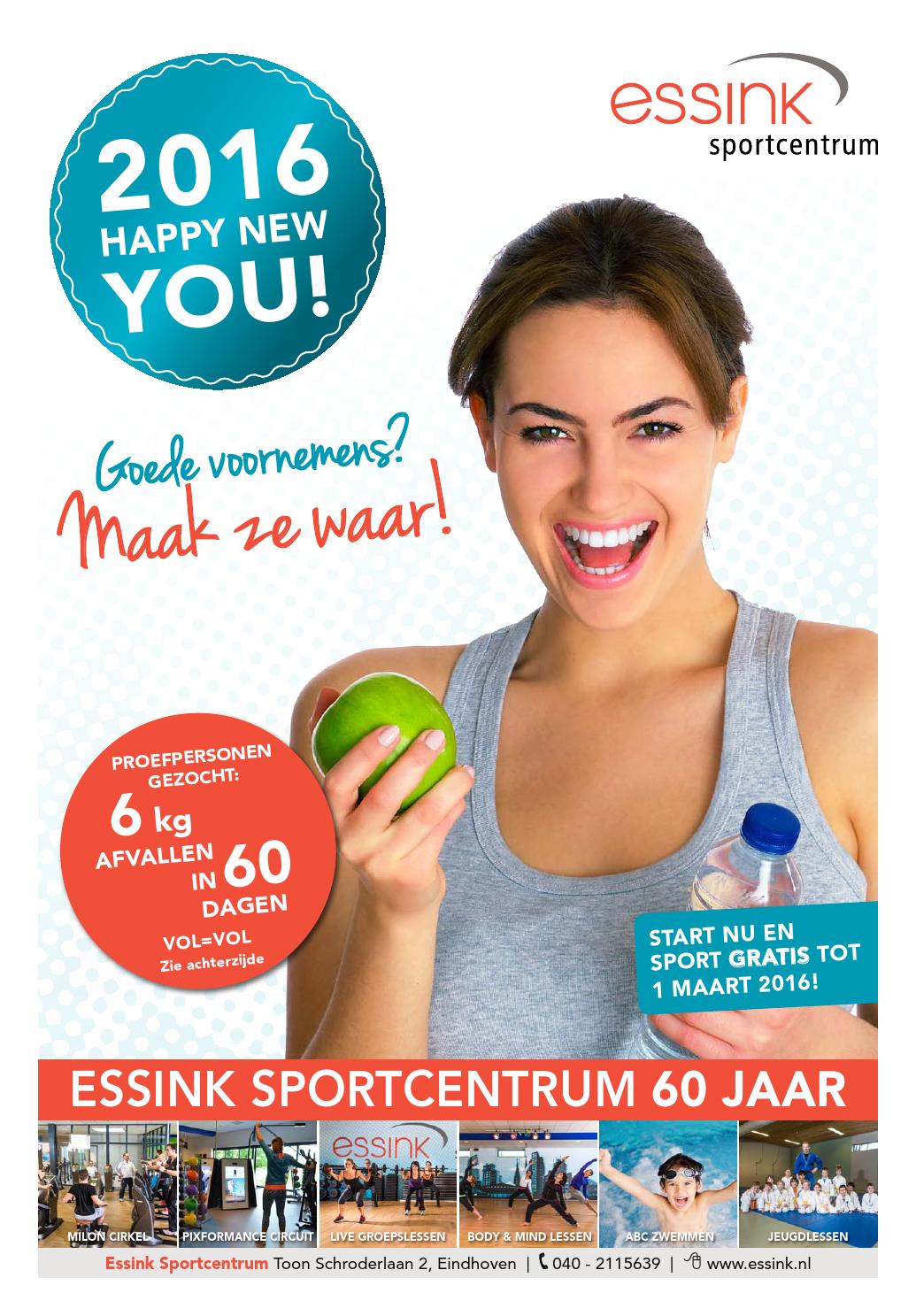 Fitnesskrant Sportcentrum Essink by Fitness Media - Issuu