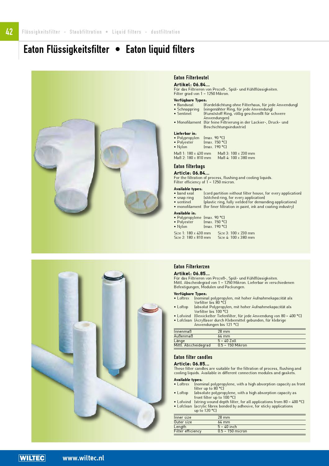 Wiltec Catalogus Filters & Cabine DU-ENG by Wiltec B.V. - Issuu