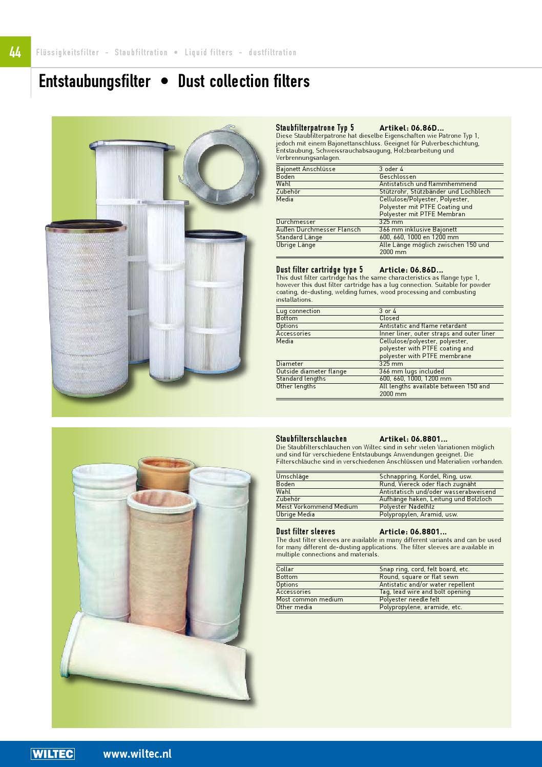Wiltec Catalogus Filters & Cabine DU-ENG by Wiltec B.V. - Issuu