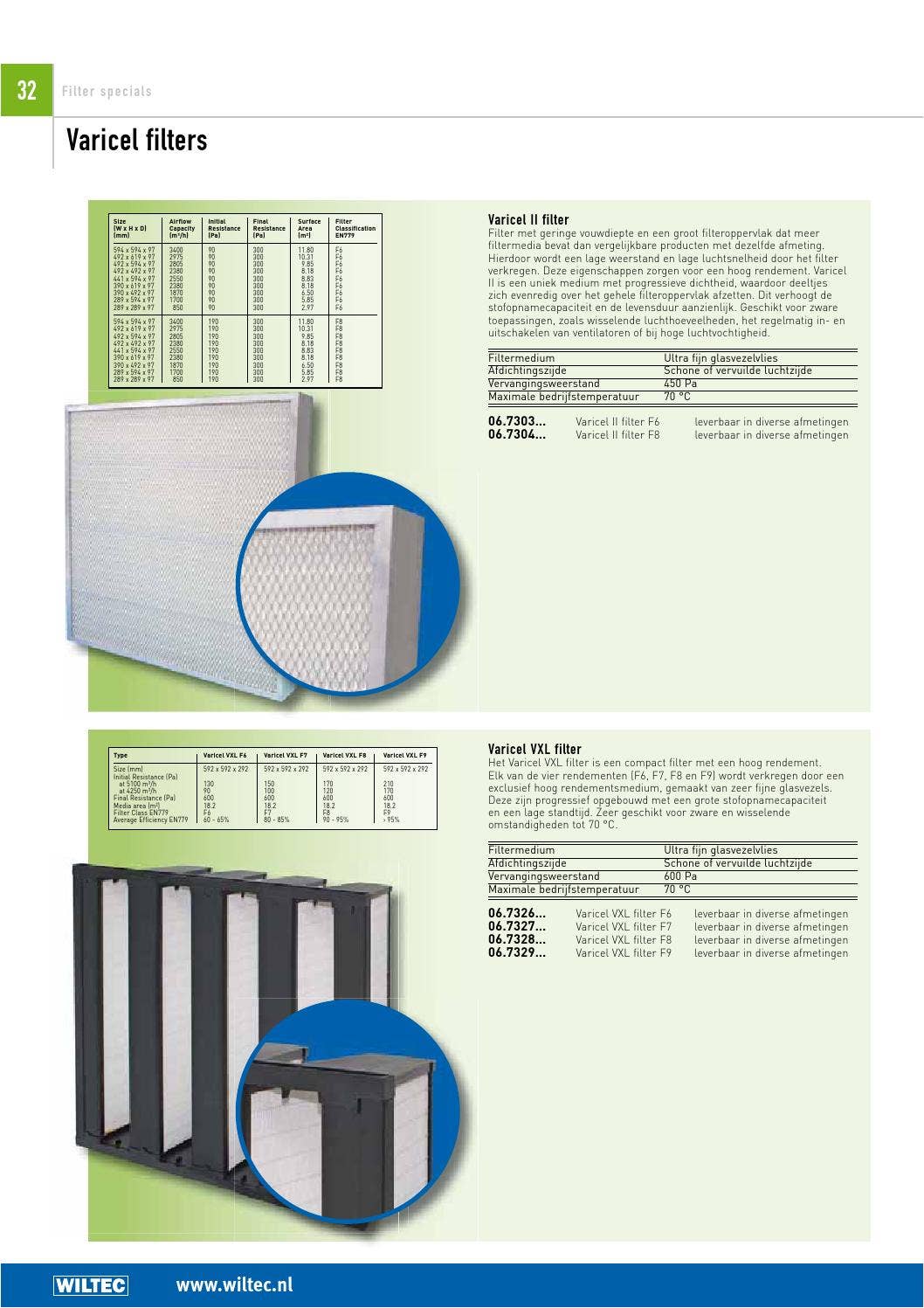 Wiltec Catalogus Filters & Cabine by Wiltec B.V. - Issuu