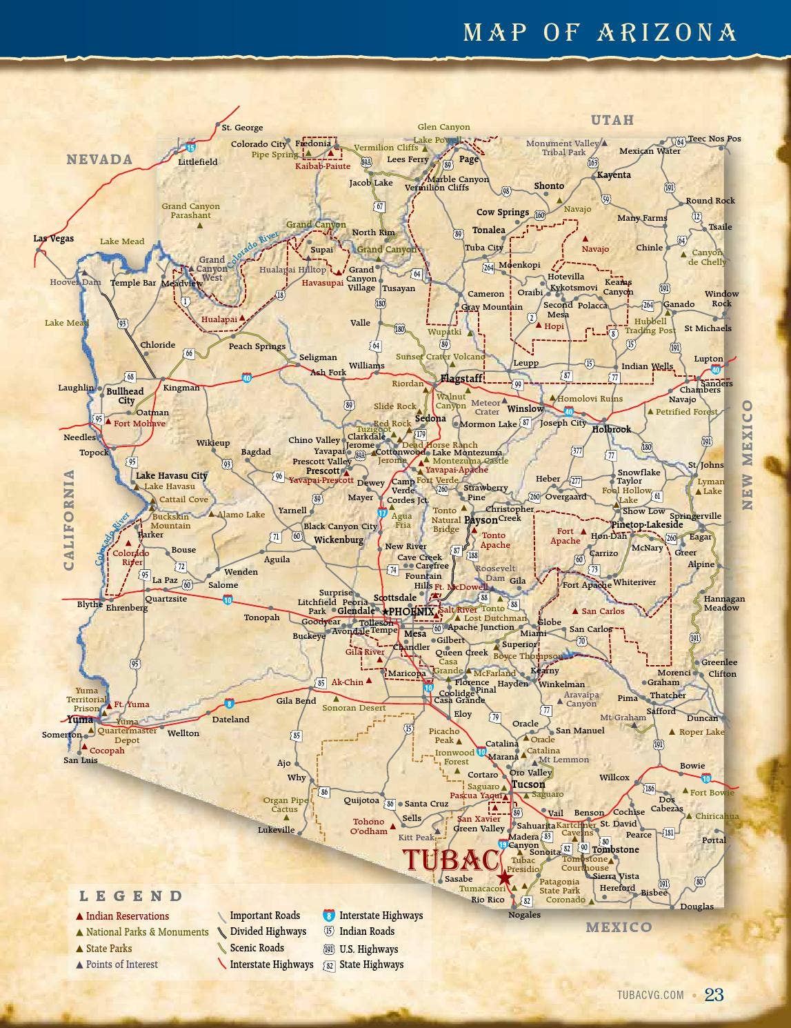 Tubac Arizona Maps by Tad Smith Publication Design & Layout - Issuu