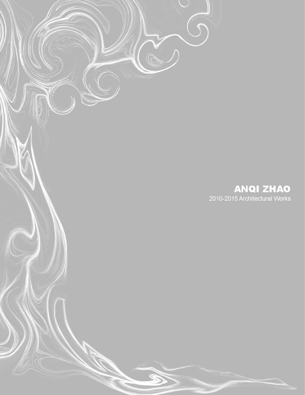 Anqi zhao portfolio by Rita - Issuu