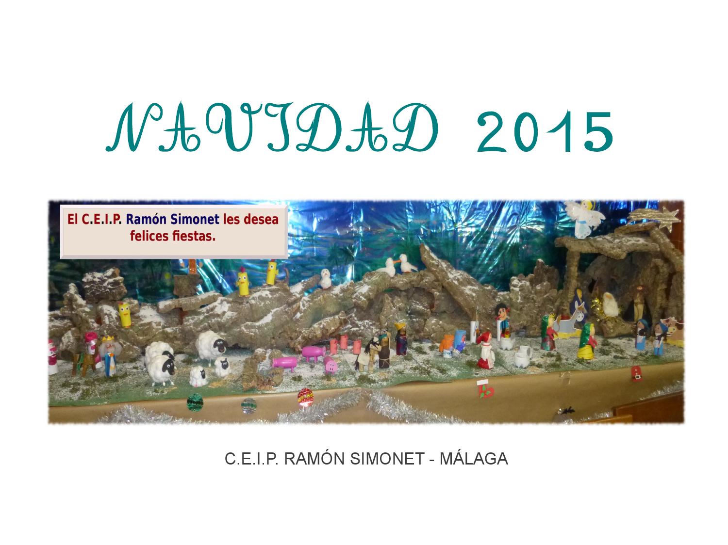 Navidad 2015 by nuestro cole - Issuu