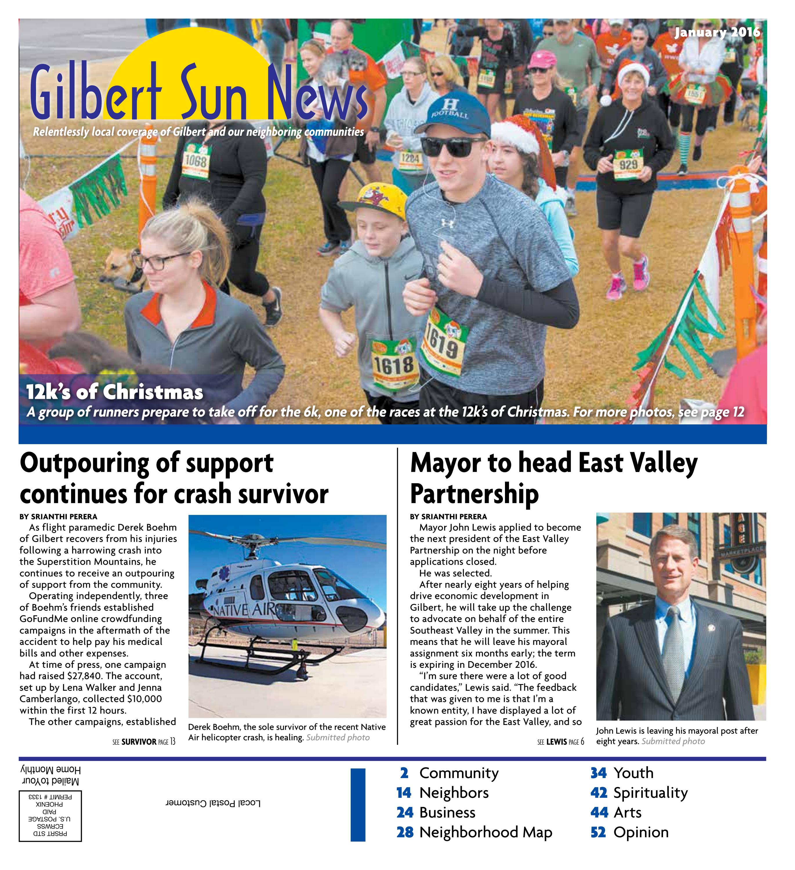Gilbert Sun News: Community - Jan. 2016 by Times Media Group - Issuu