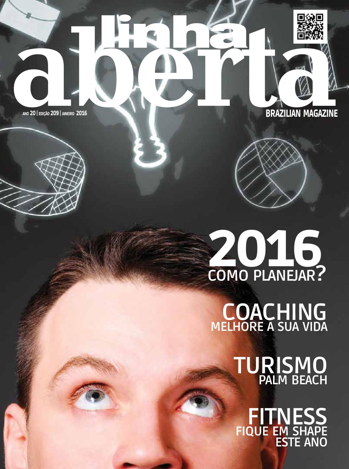 Linha Aberta Brazilian Magazine January 2016 by Linha Aberta Magazine ...