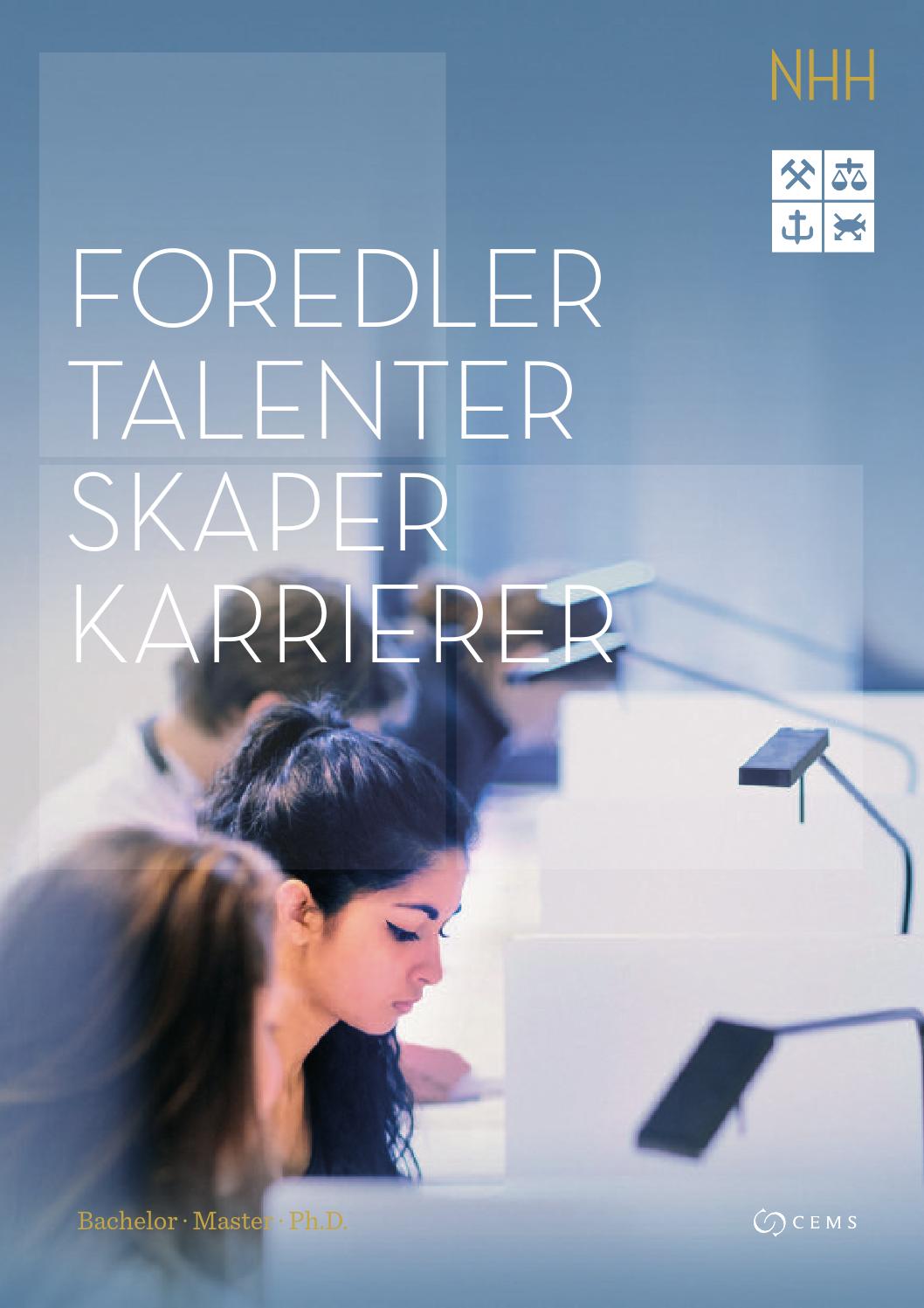 Studier ved NHH 2016 by NHH Alumni - Issuu