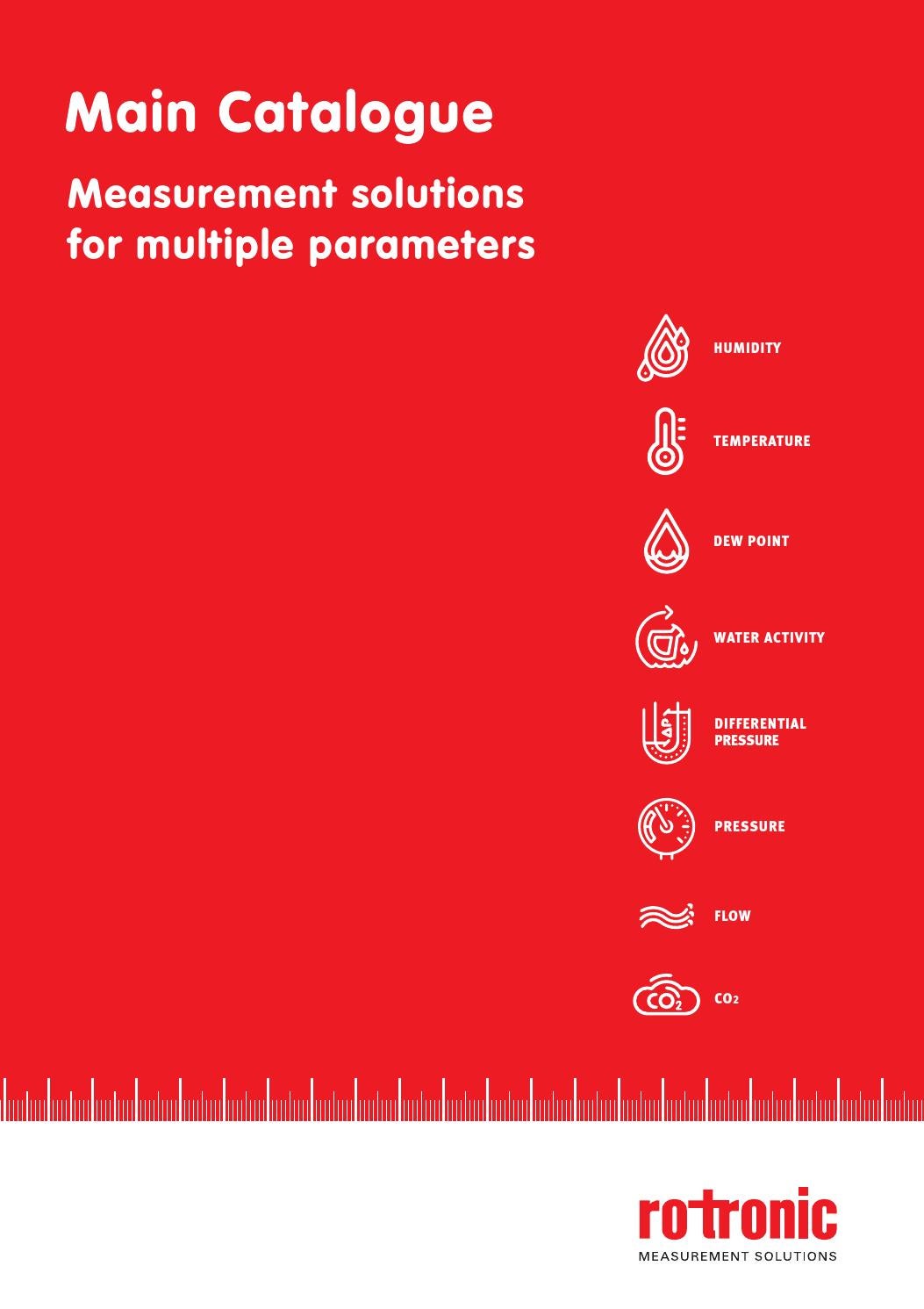 Measurement solutions for multiple parameters by ROTRONIC AG - Issuu