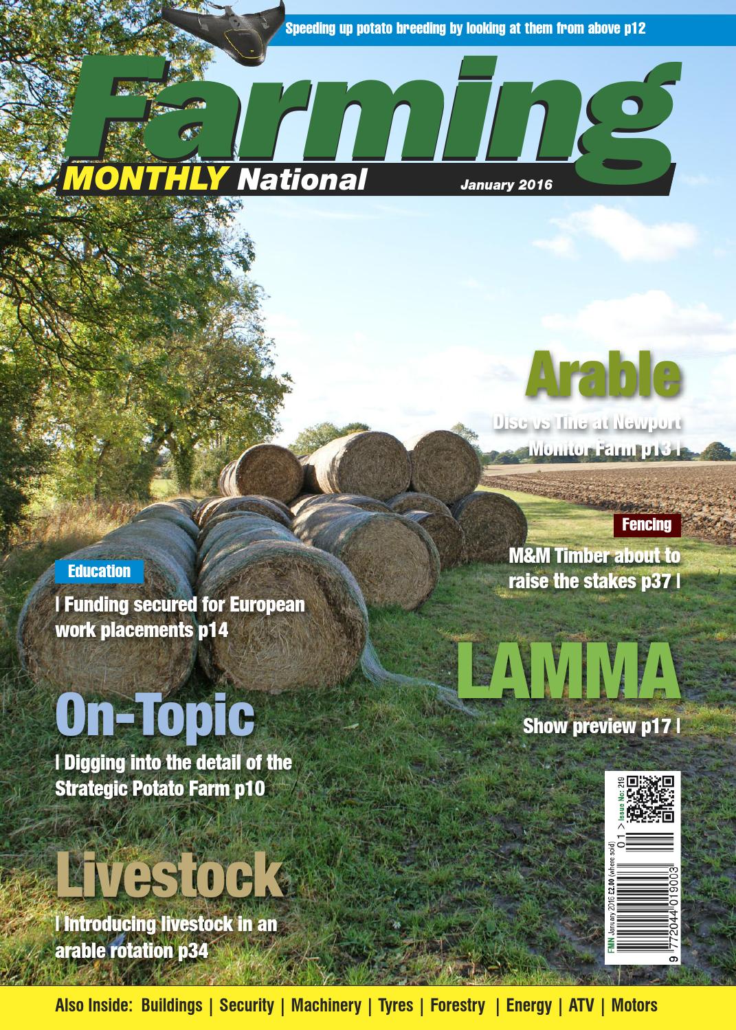 January 2016 Farming Monthly National by Farming Monthly Ltd - Issuu