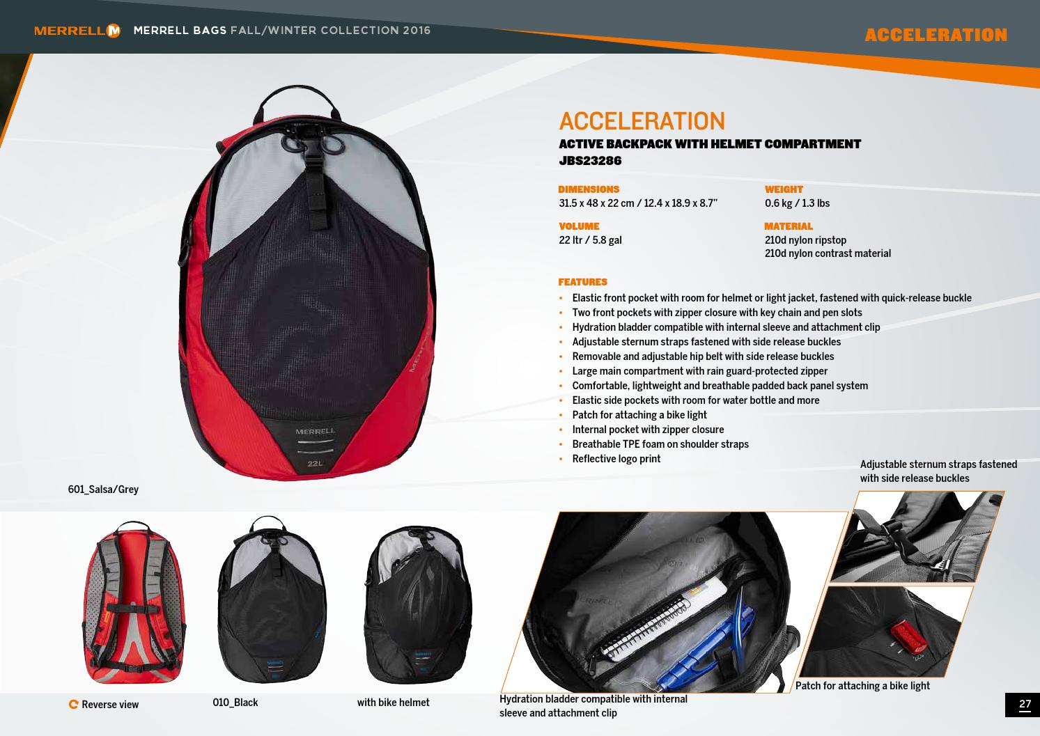 Merrell Bags - Fall/Winter 2016 collections by Grown Up Licenses - Issuu