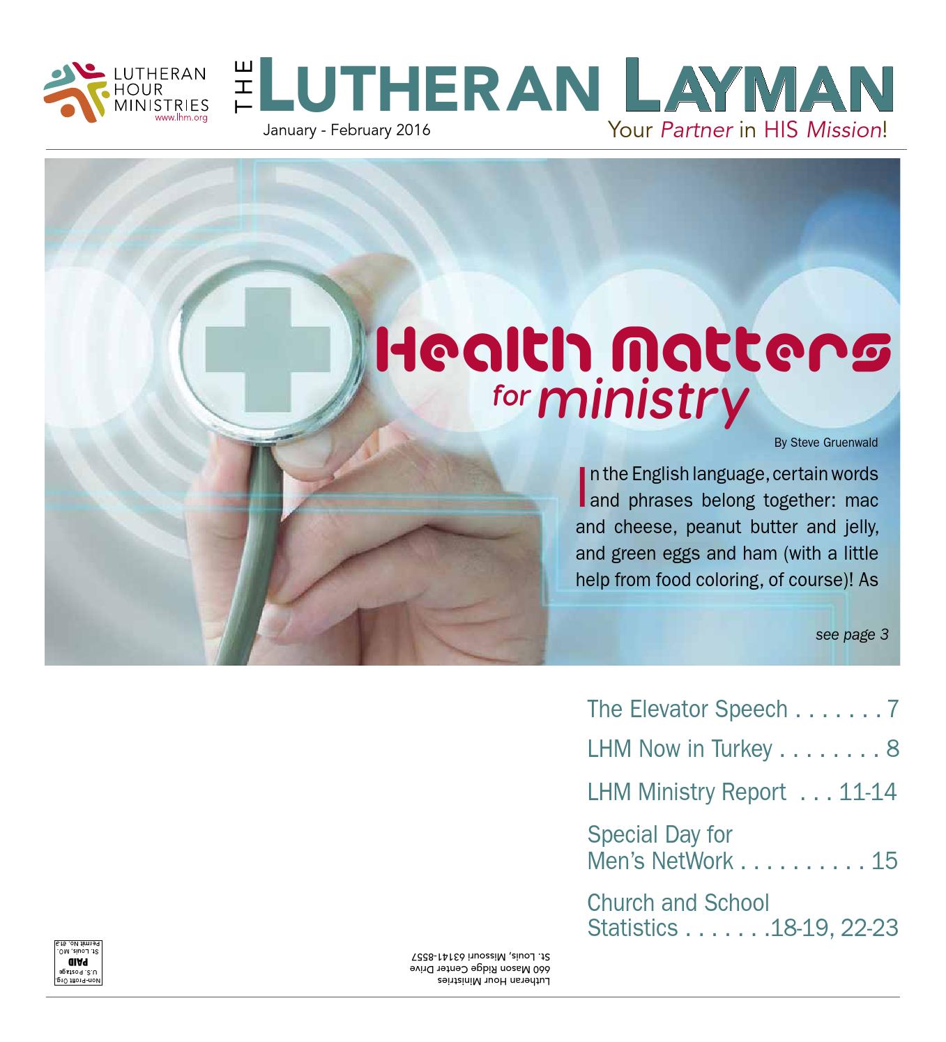 The Lutheran Layman by Lutheran Hour Ministries - Issuu