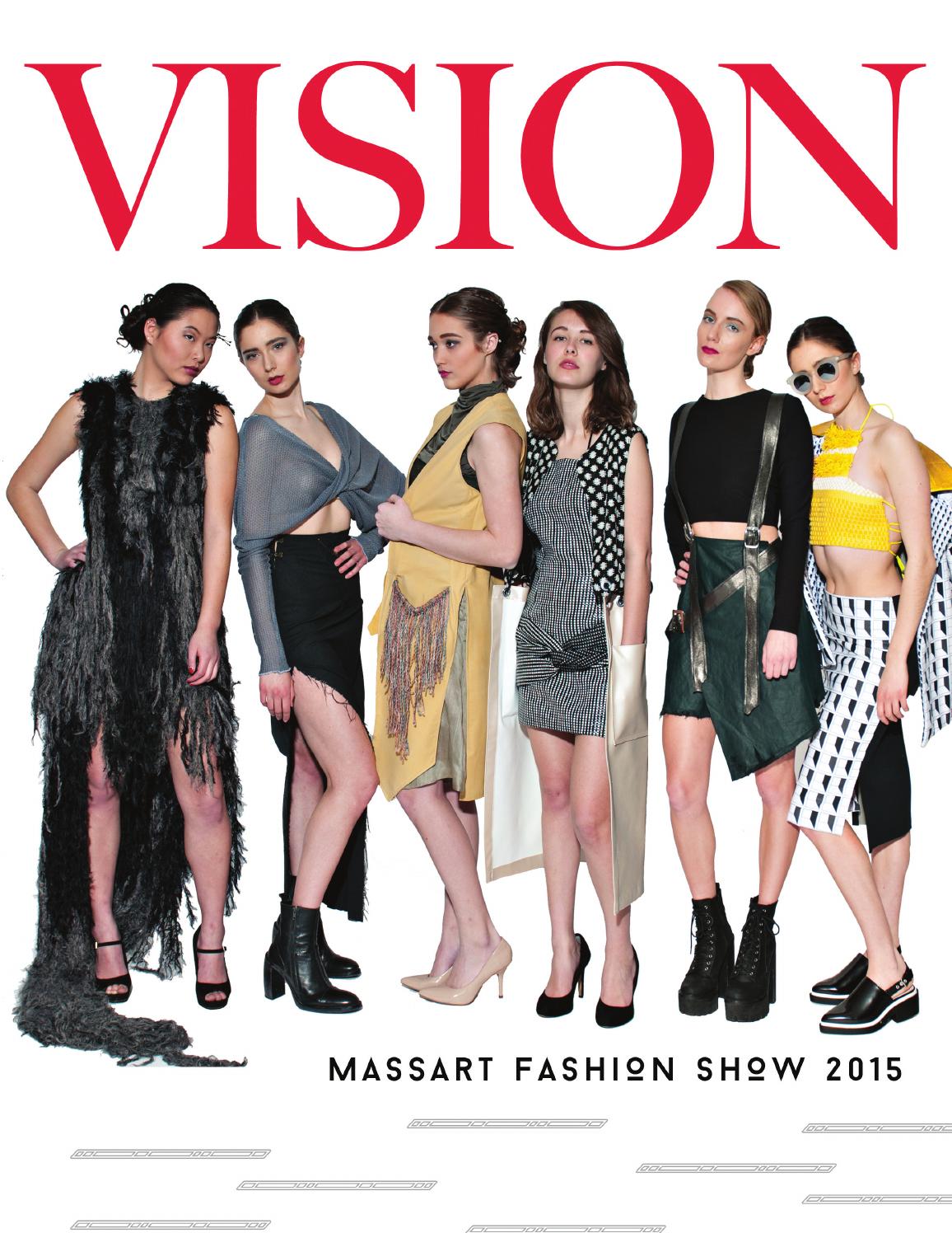 2015 MassArt Fashion Show Program by Massachusetts College of Art and ...