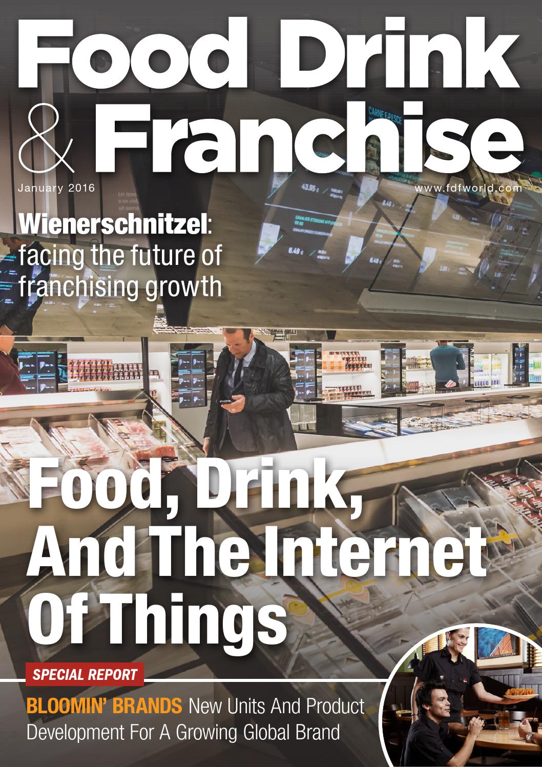 Food Drink Franchise magazine - January2016 by FDF World - Issuu