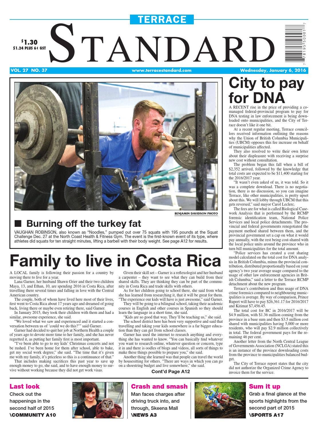 Terrace Standard, January 06, 2016 by Black Press Media Group - Issuu