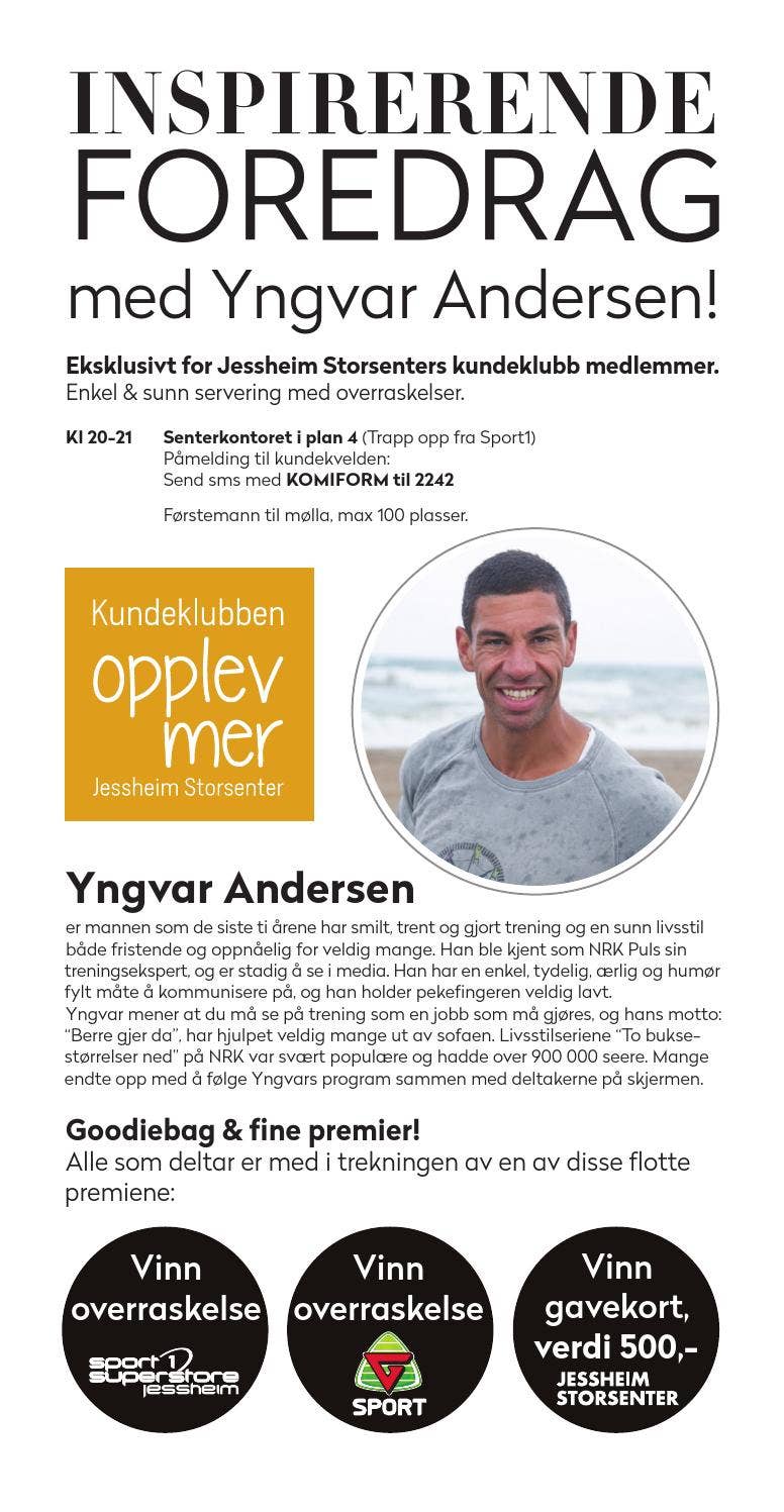 Foredrag med Yngvar Andersen by Boostcom Media AS - Issuu