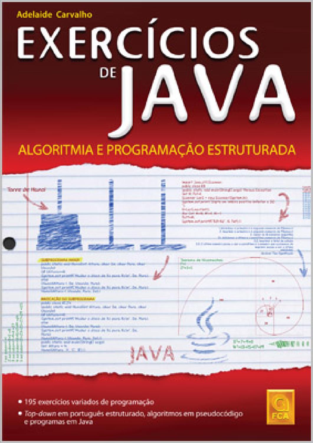 Exercícios de Java by Grupo Lidel - Issuu