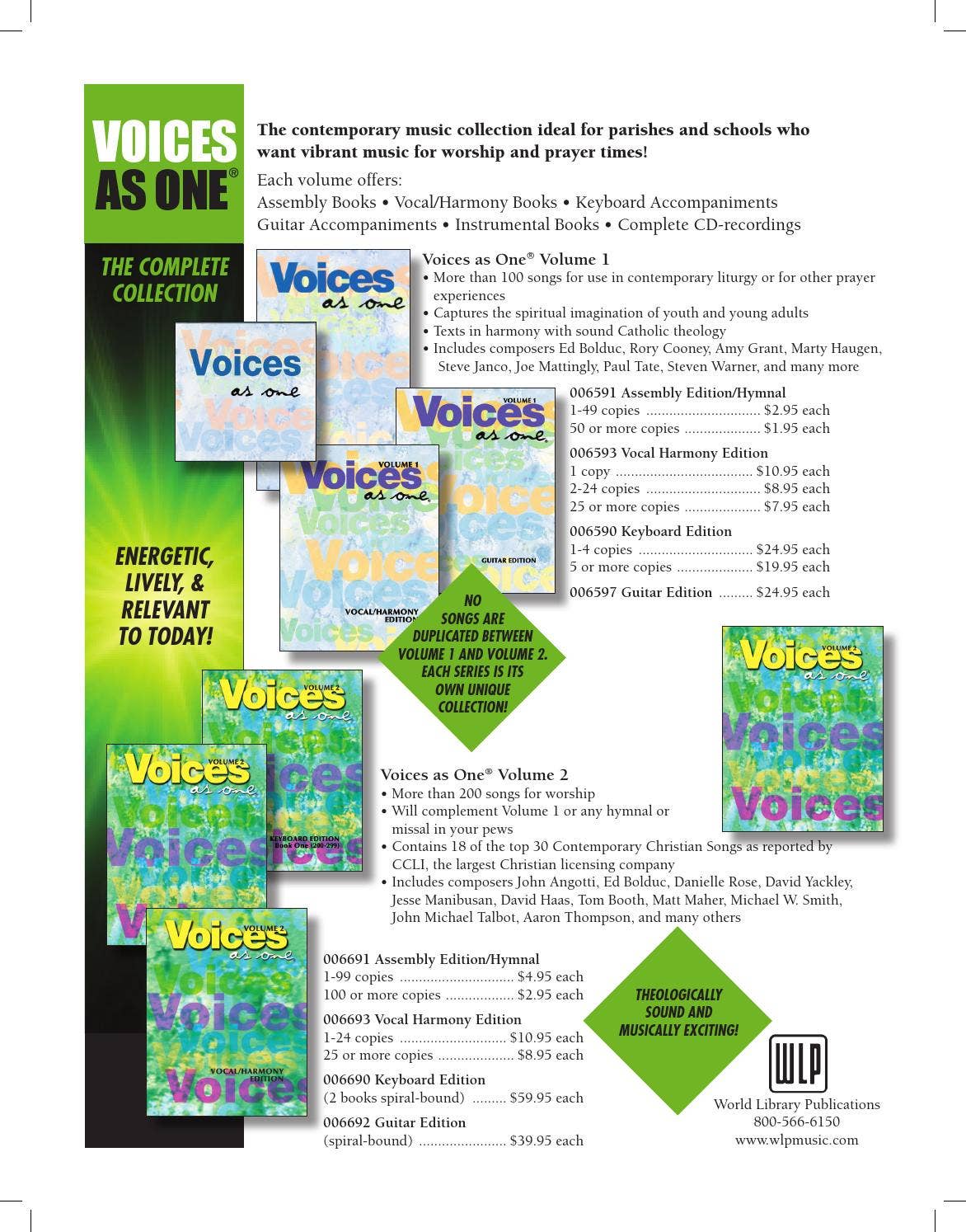 Voices As One Complete by World Library Publications - Issuu