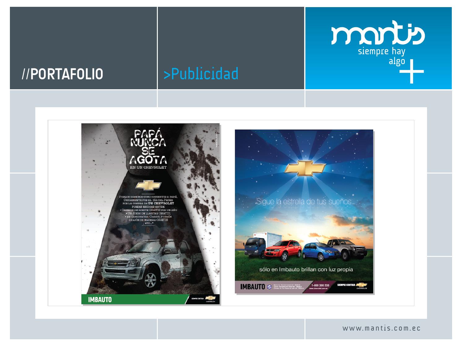 Mantis Creatividad Estratégica / PUBLICIDAD by Mantis Letras - Issuu