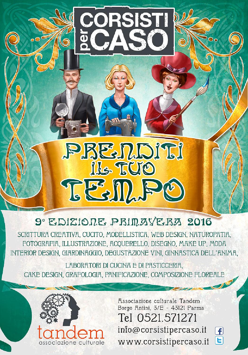 9° edizione Corsisti per Caso - Primavera 2016 by Newision - Issuu