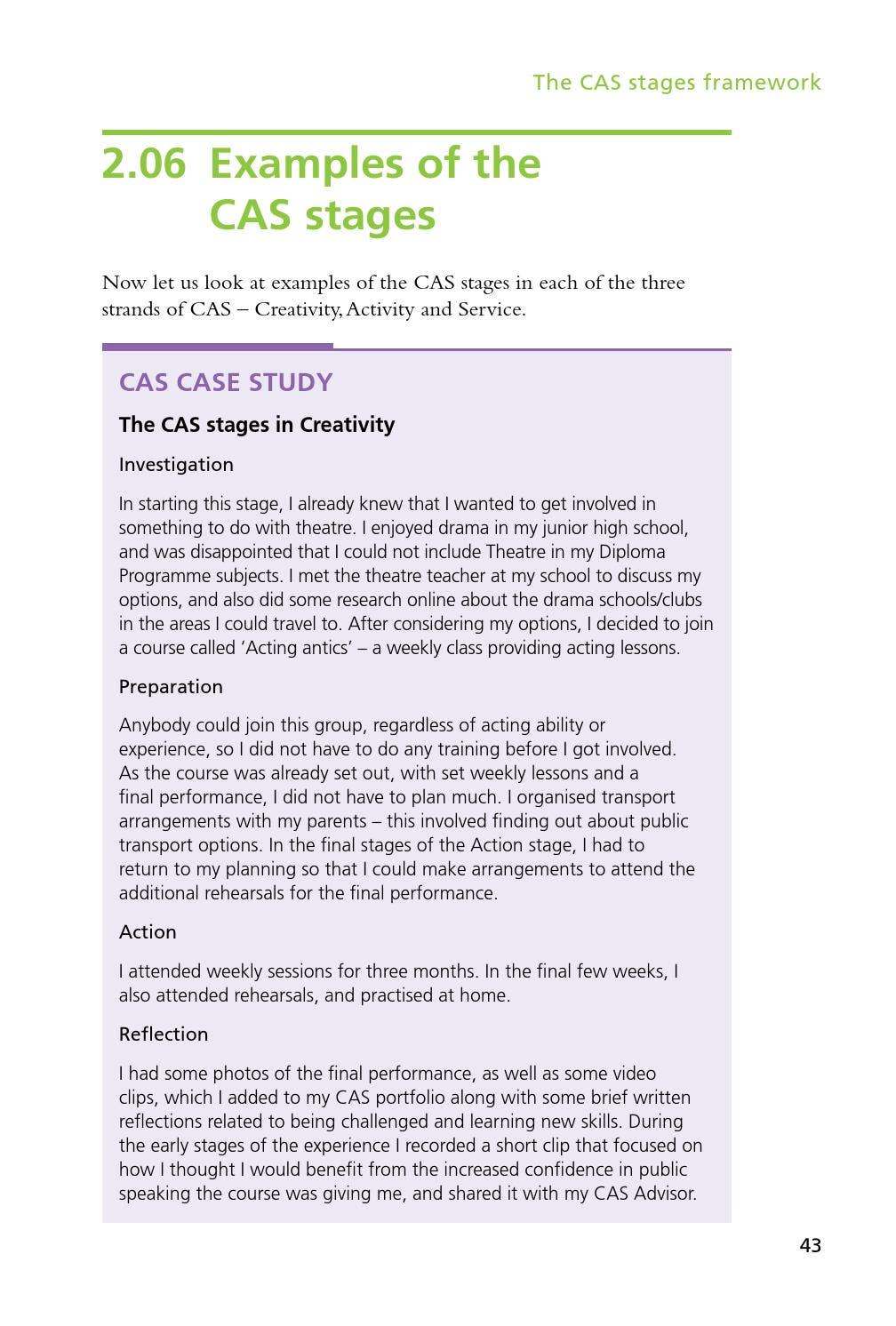 Preview Creativity, Activity, Service (CAS) for the IB Diploma by ...