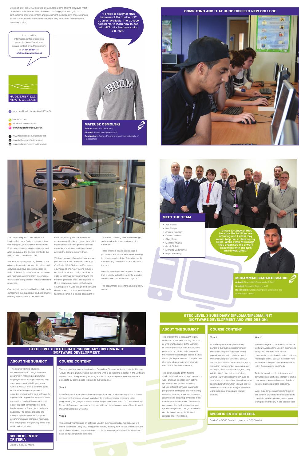 IT Course Leaflet by Schudio - Issuu