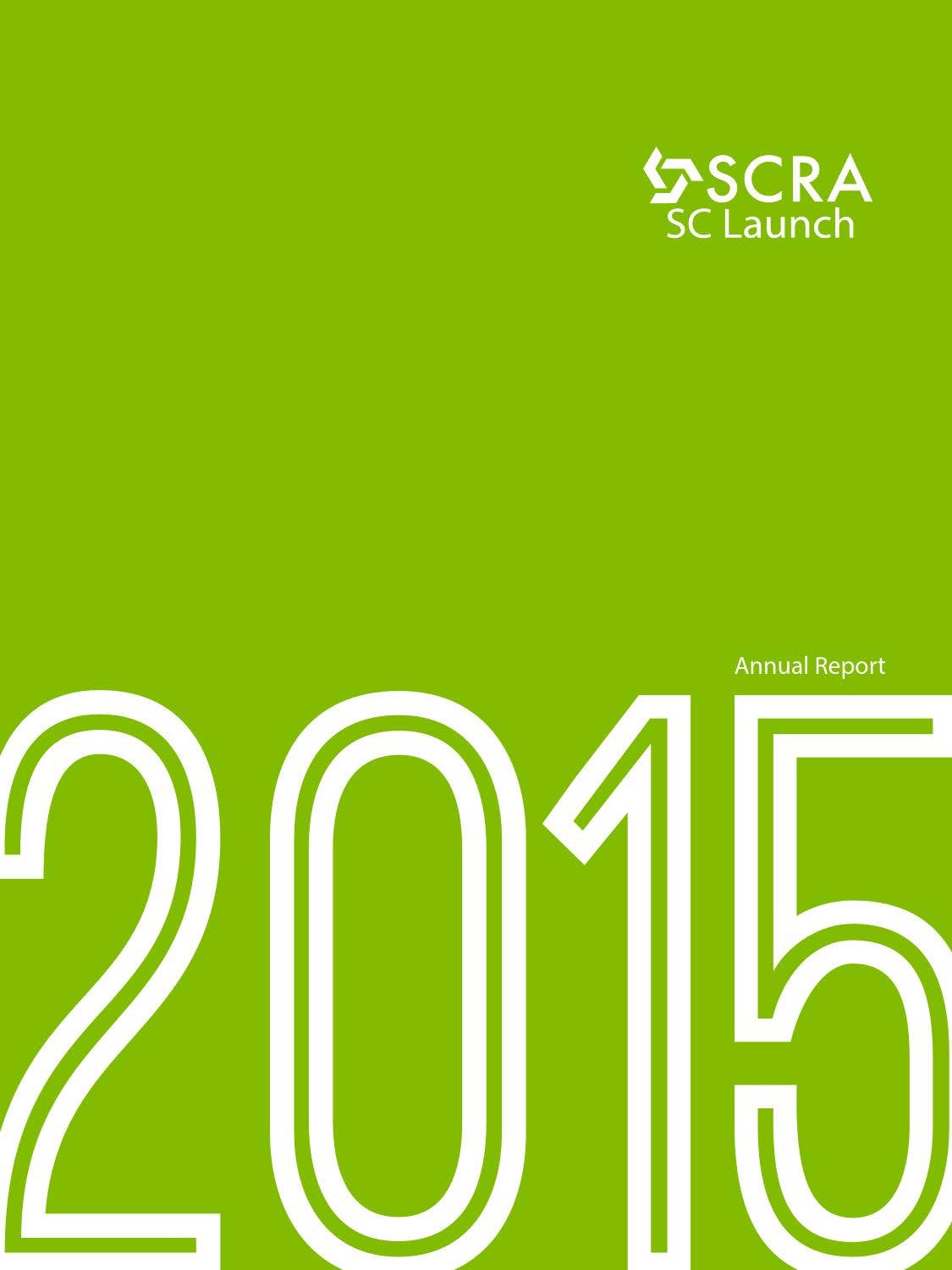 2015 SC Launch Annual Report by SCRA - Issuu