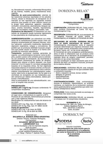 Vademecum sistema nervioso central y dolor edifarm by Edifarm & Cía ...