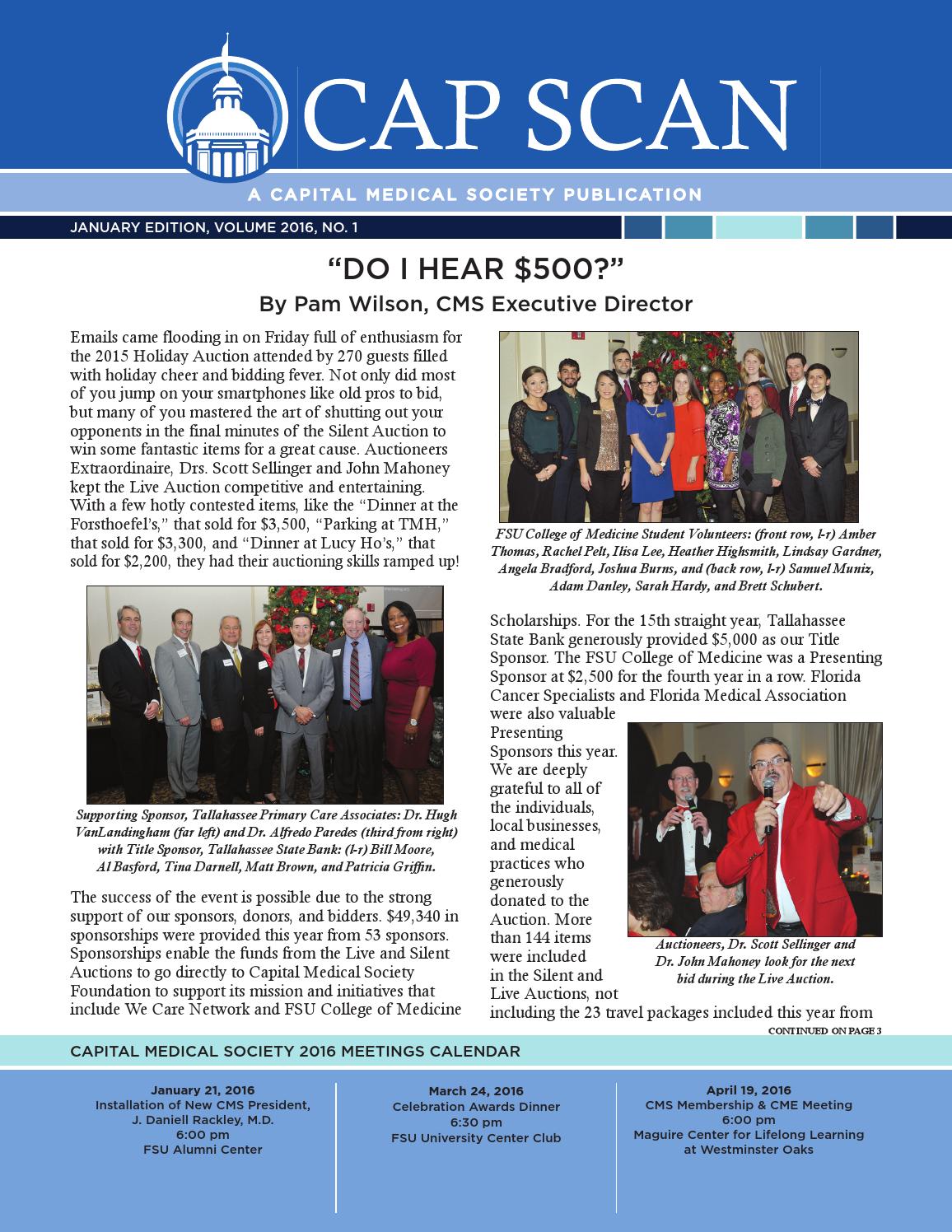 Cap Scan - January 2016 by Capital Medical Society - Issuu