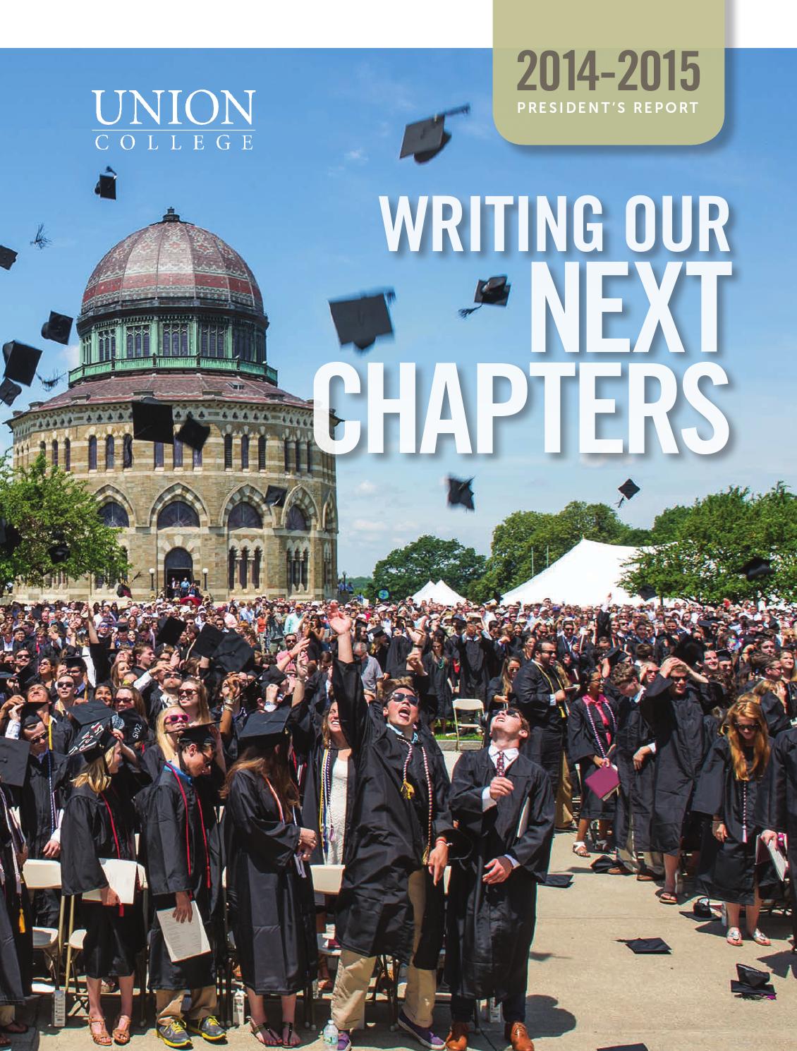 union-presidents-report-2015 by Union College - Issuu
