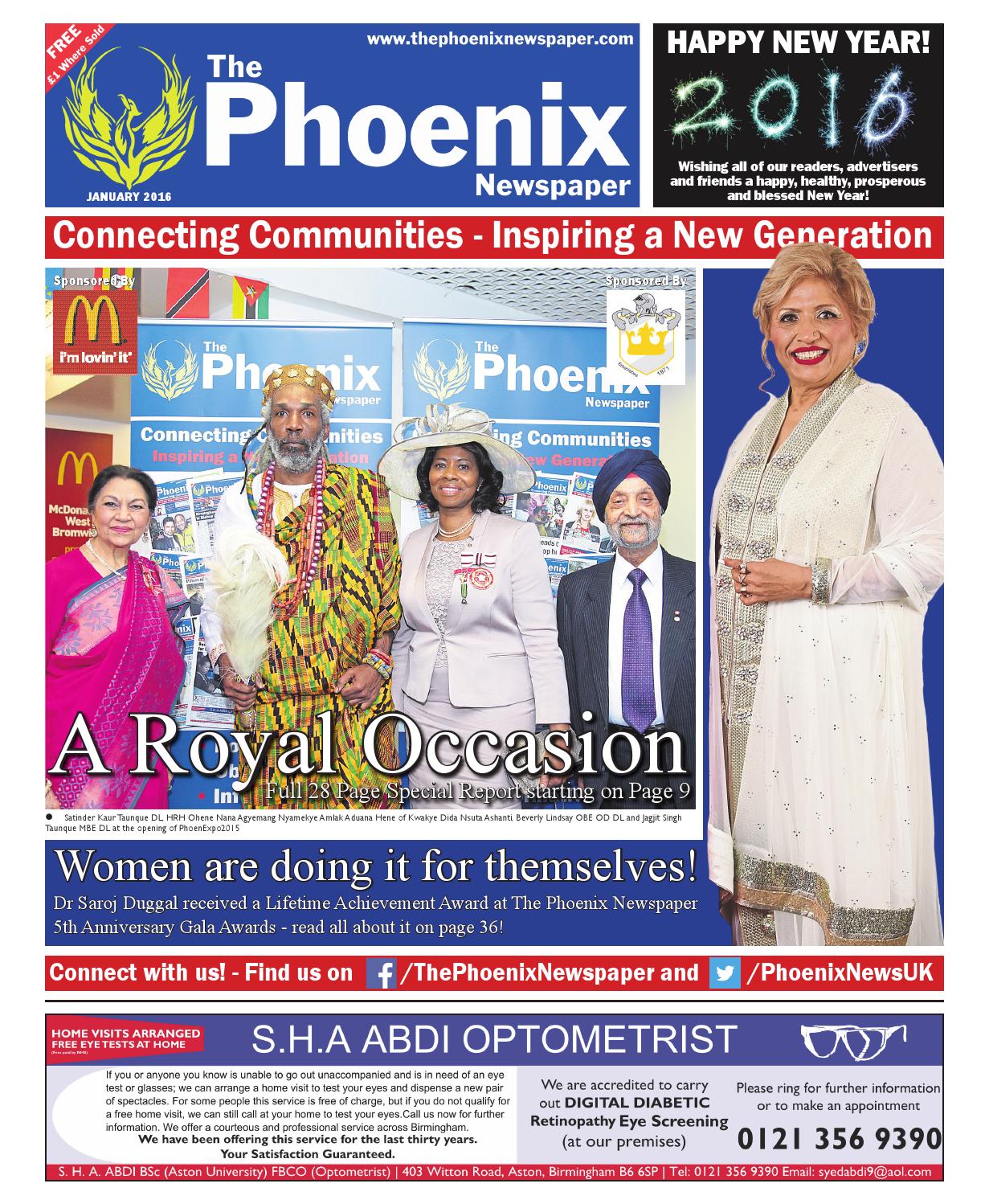 The Phoenix Newspaper - January 2016 by The Phoenix Newspaper - Issuu