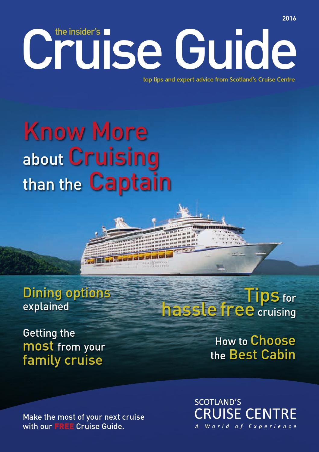 Scotland's Cruise Centre Insider's Cruise Guide by Stewart Travel Group ...