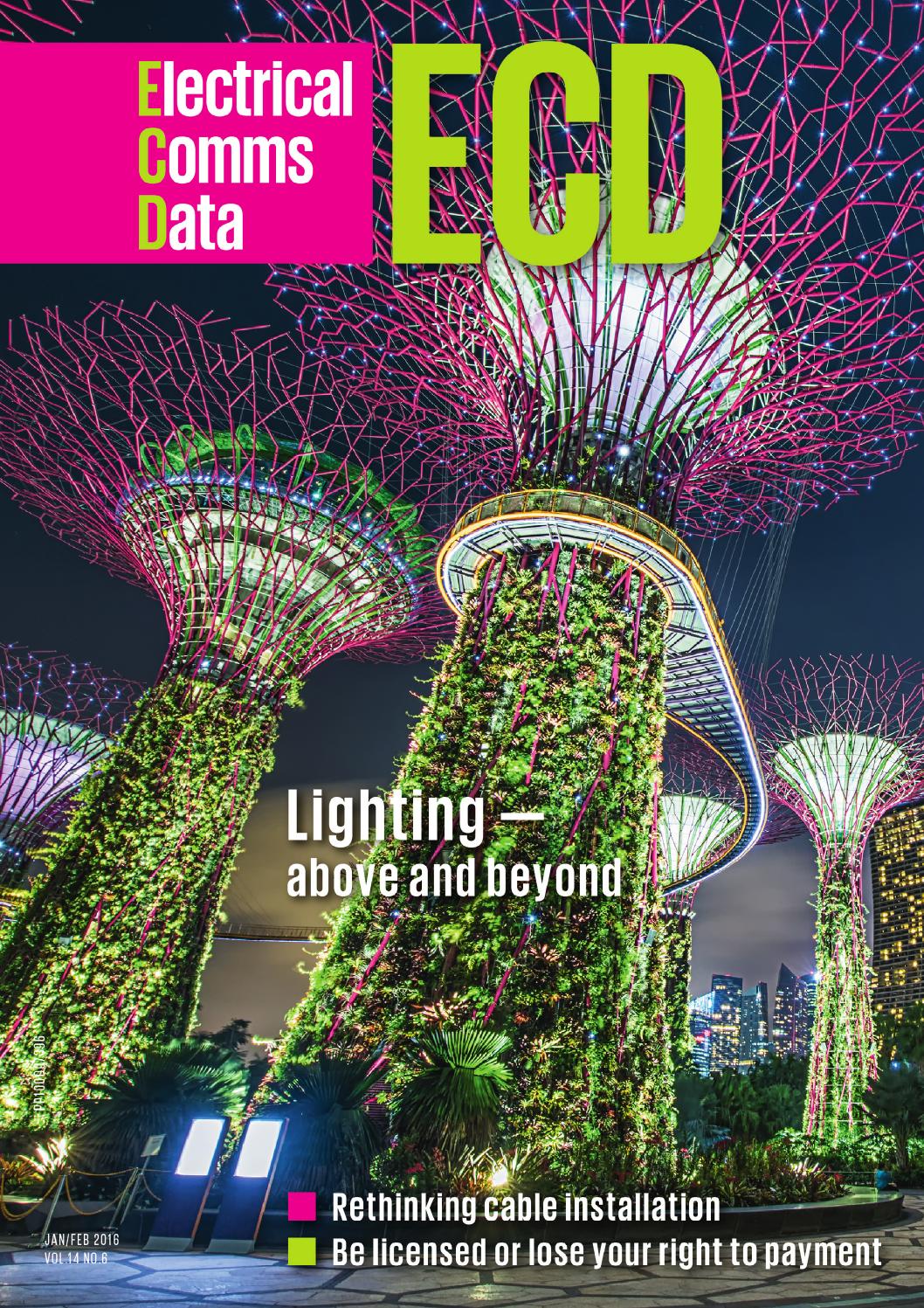 ECD (Electrical+Comms+Data) Jan/Feb 2016 by Westwick-Farrow Media - Issuu