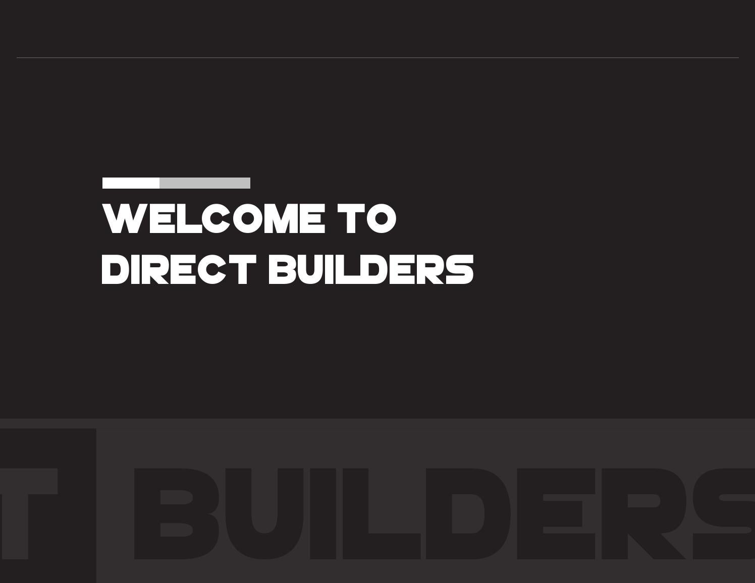 Direct Builders | Brand Book by MARK ZUNIGA - Issuu