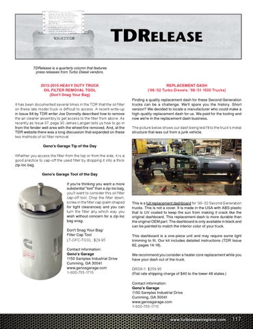 Turbo Diesel Register - Issue 90 by Turbo Diesel Register - Issuu