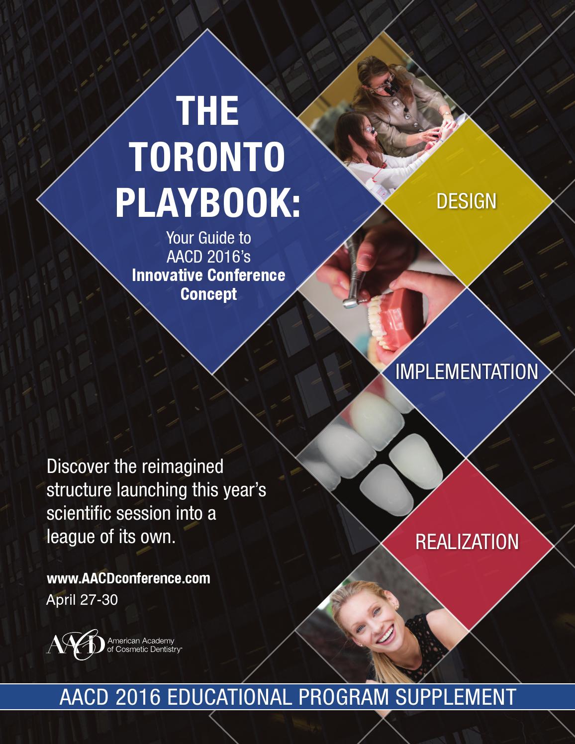 Toronto Supplementary Guide by American Academy of Cosmetic Dentistry ...