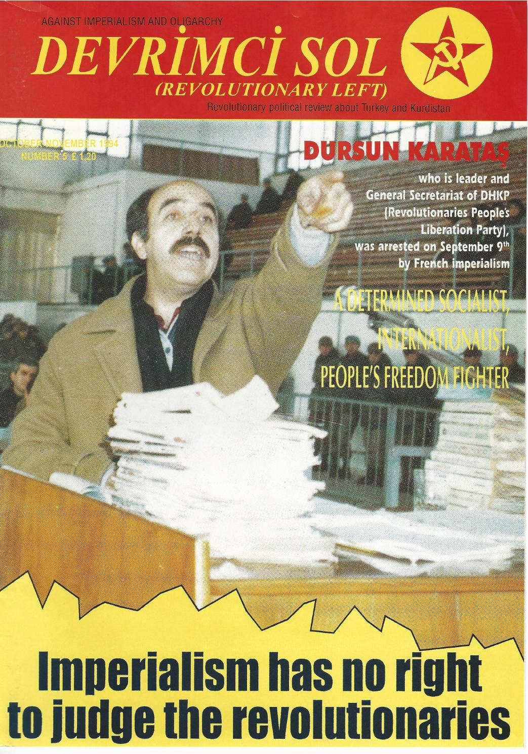 Devrimci Sol, No. 5, October/November 1994 by Arm The Spirit - Issuu