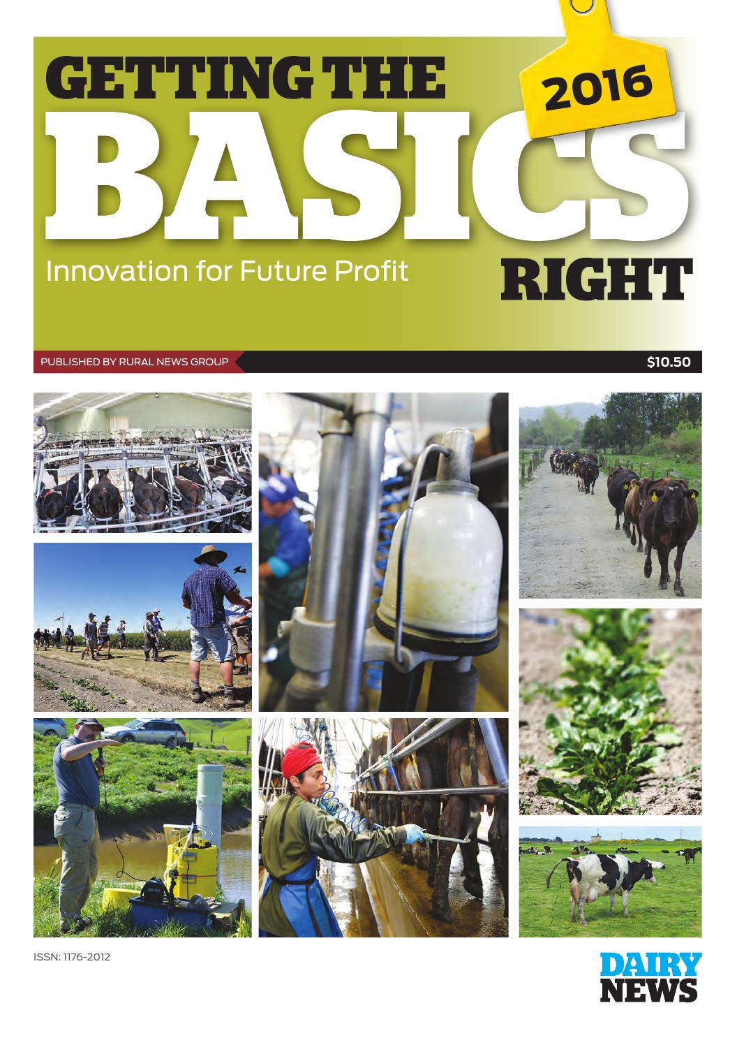 Getting the Basics Right 2016 by Rural News Group - Issuu
