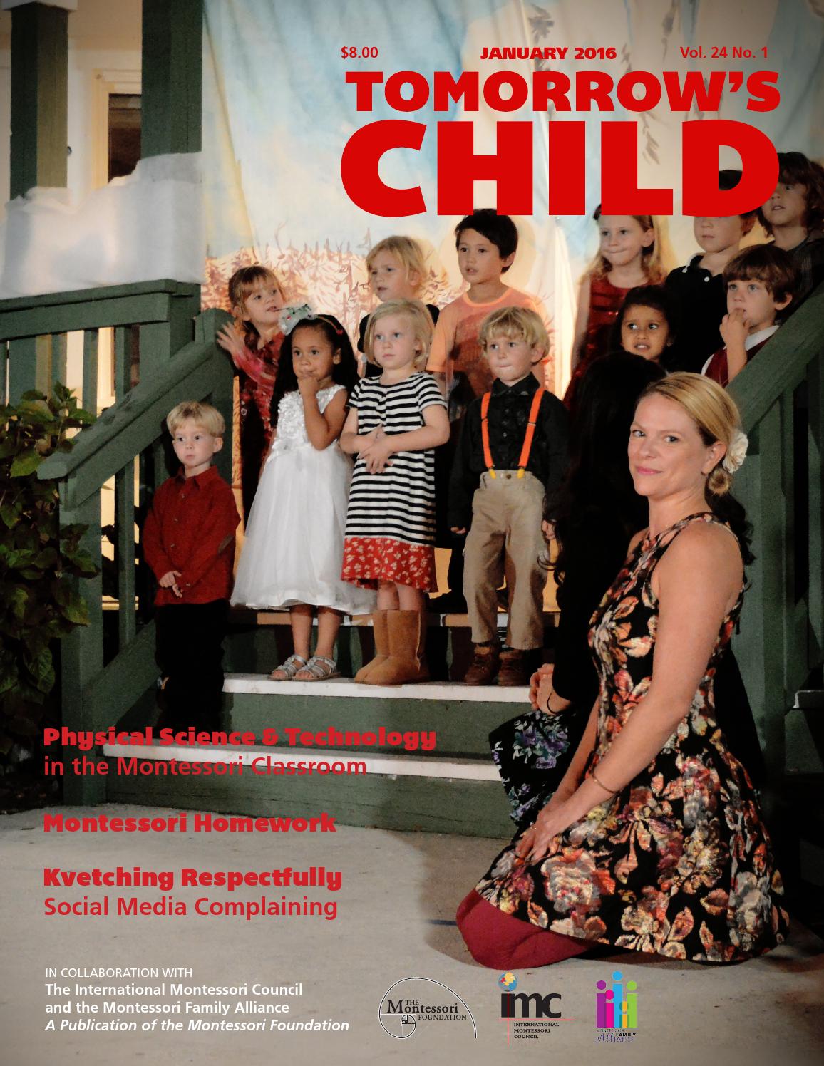 Preview of Tomorrows Child Magazine January 2016 by The Montessori ...