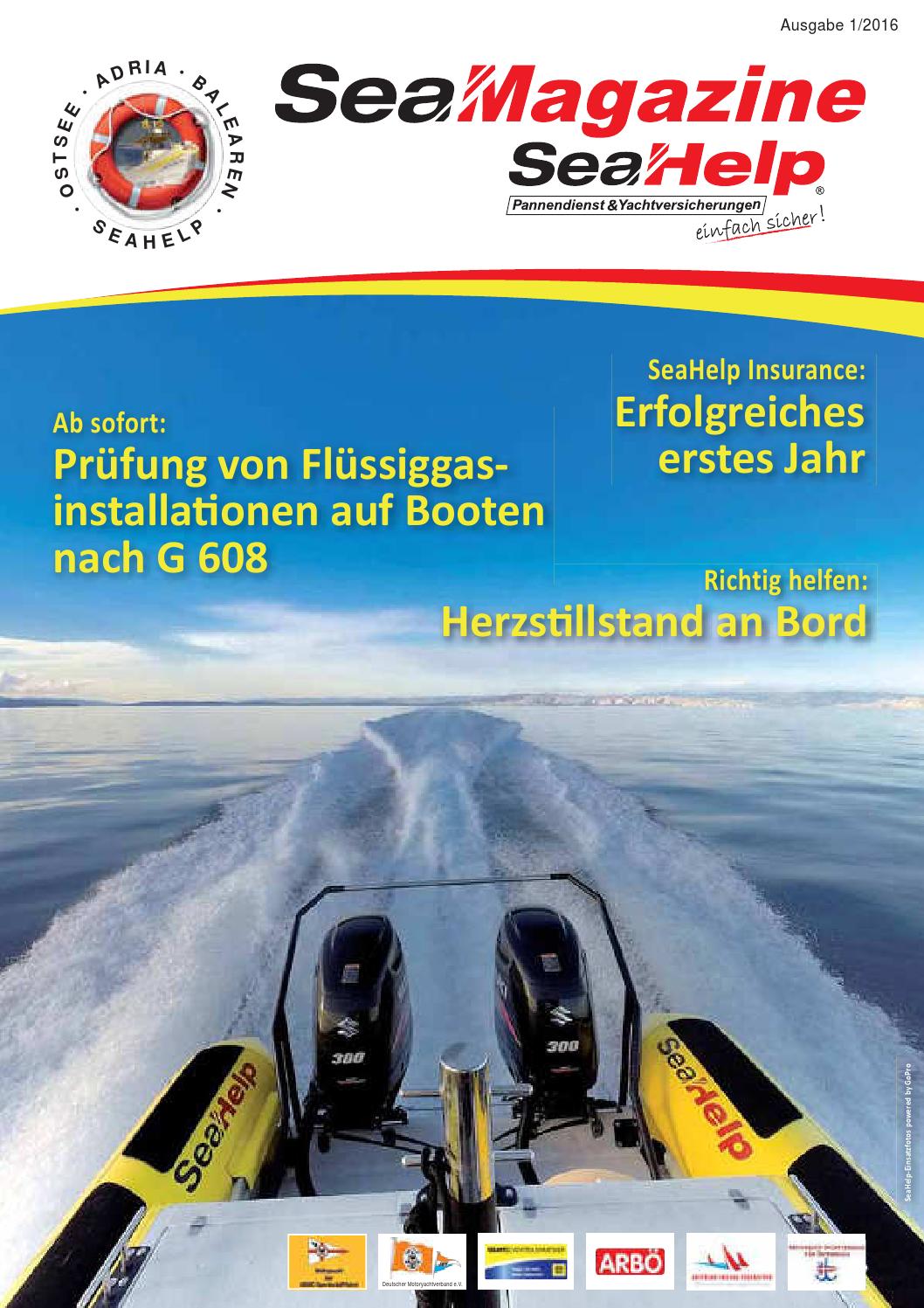 Sea Help Magazin 01/2016 by TopYacht - Issuu
